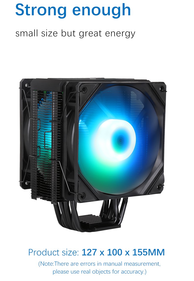 SAMA CPU AIR COOLER KA600D ARGB (ซิงค์ระบายความร้อน) | Shopee Thailand
