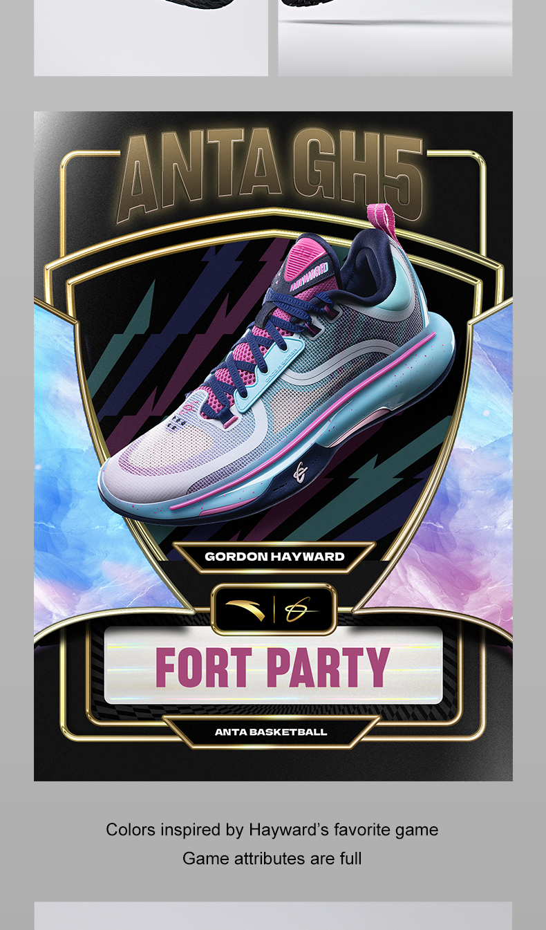 [ANTA x Gordon Hayward] GH5 Men Basketball Shoes Nitroedge Shoes ...