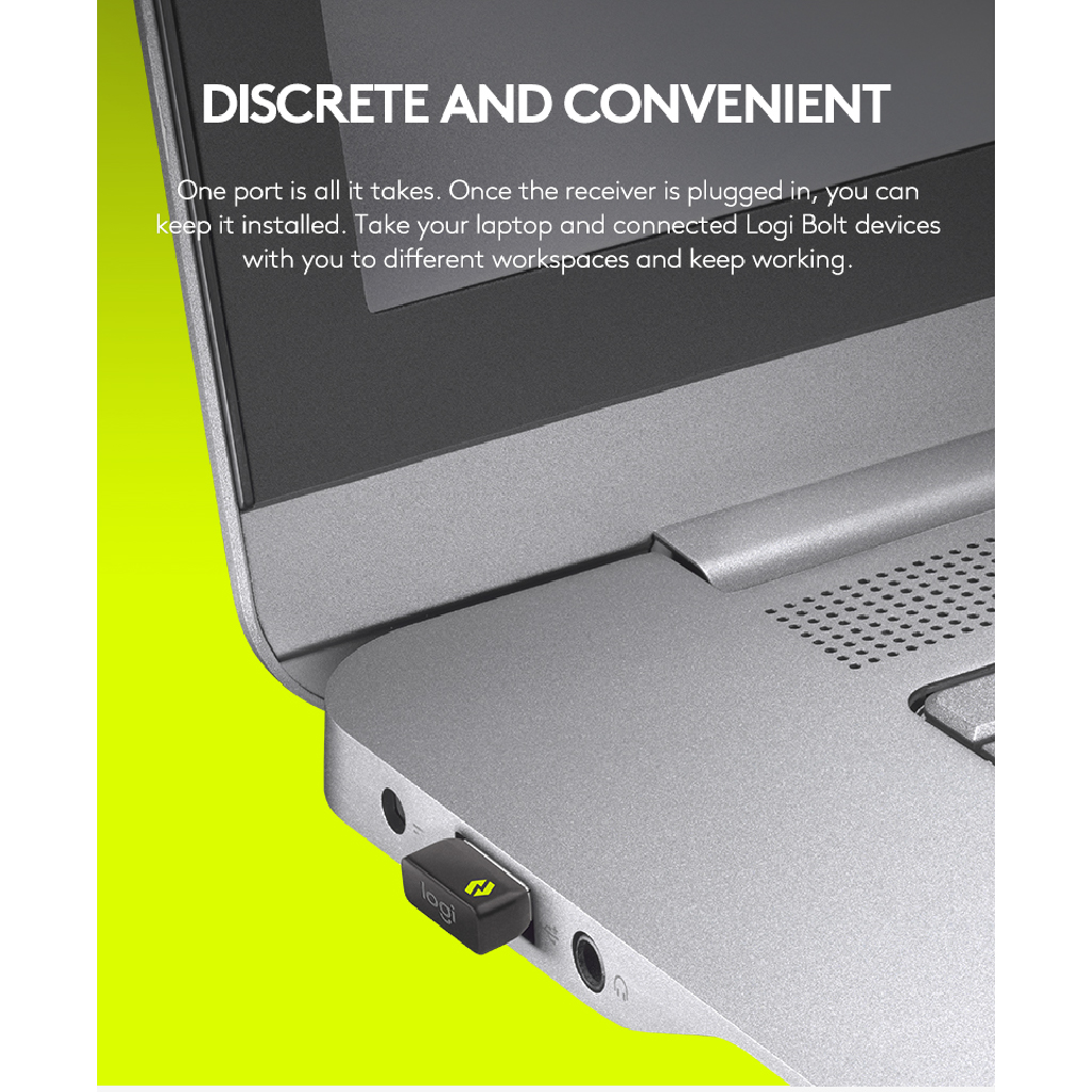 Logitech BOLT USB RECEIVER ตัวรับสัญญาณ USB สำหรับใช้กับเมาส์และ ...