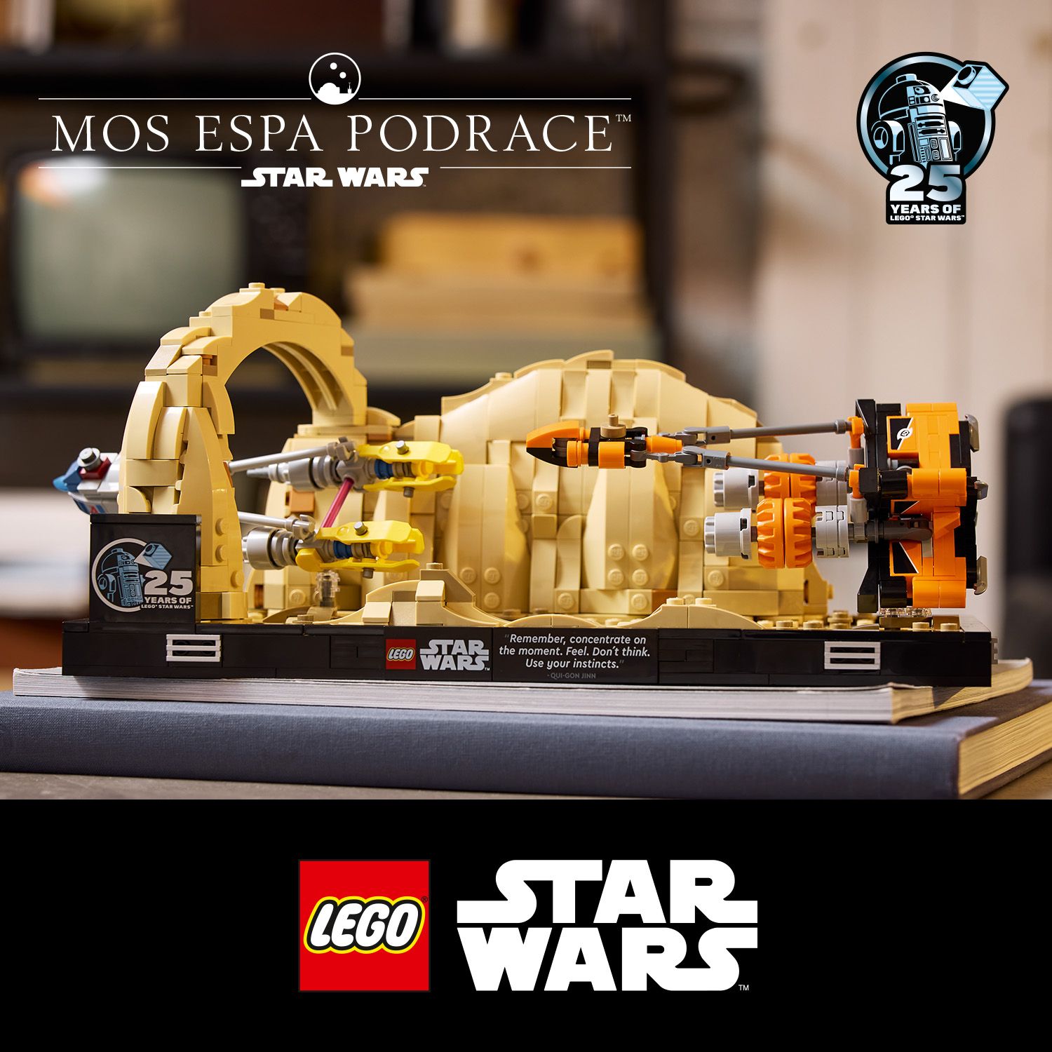 LEGO Star Wars 75380 Mos Espa Podrace Diorama Set (718 Pieces) | Shopee ...