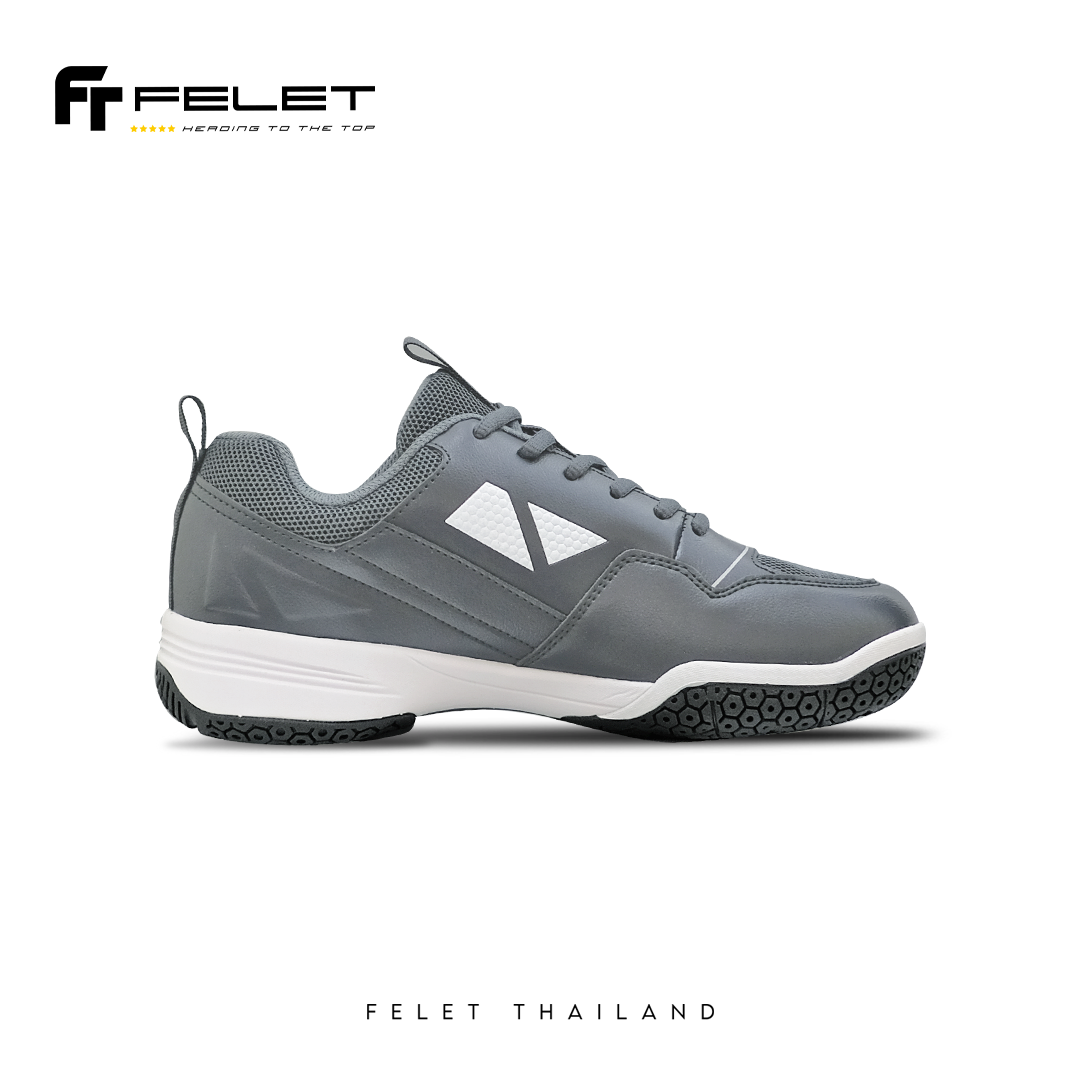 FELET รองเท้าแบดมินตัน รุ่น BS971 GY | Shopee Thailand