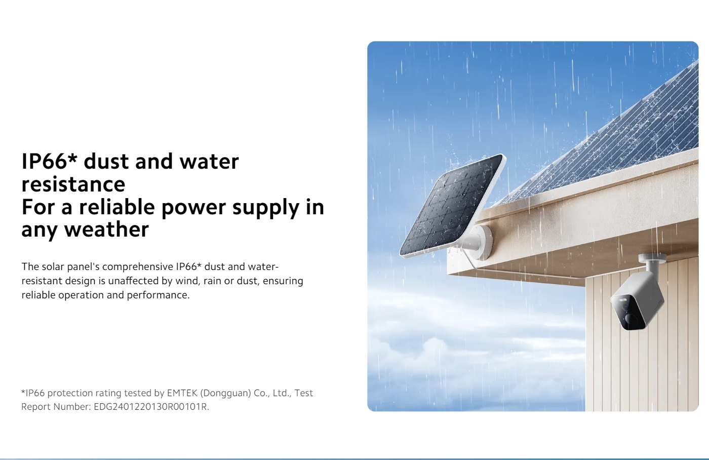[NEW] Xiaomi Outdoor Camera BW300/BW500 เครื่องประดับ แผงชาร์จพลังงาน ...