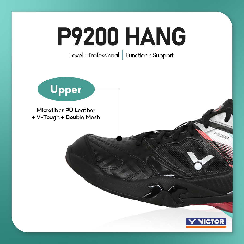 VICTOR รองเท้ากีฬาแบดมินตัน รุ่น P9200 HANG | Shopee Thailand