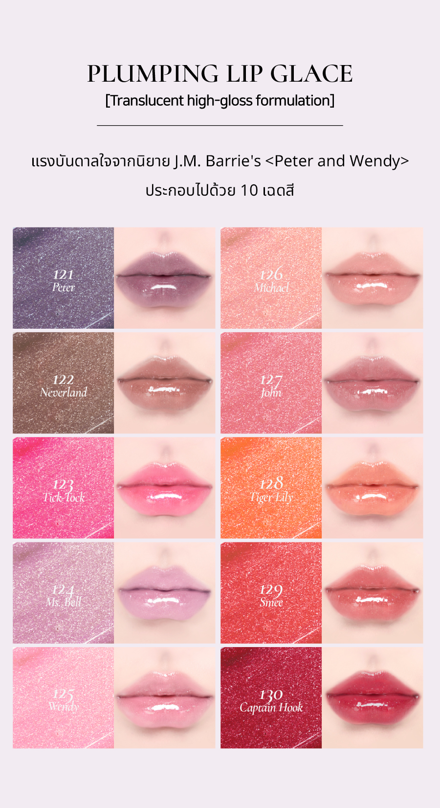 [Peter&Wendy Collection] Dinto : Plumping Lip Glace & Lip Enamel ...
