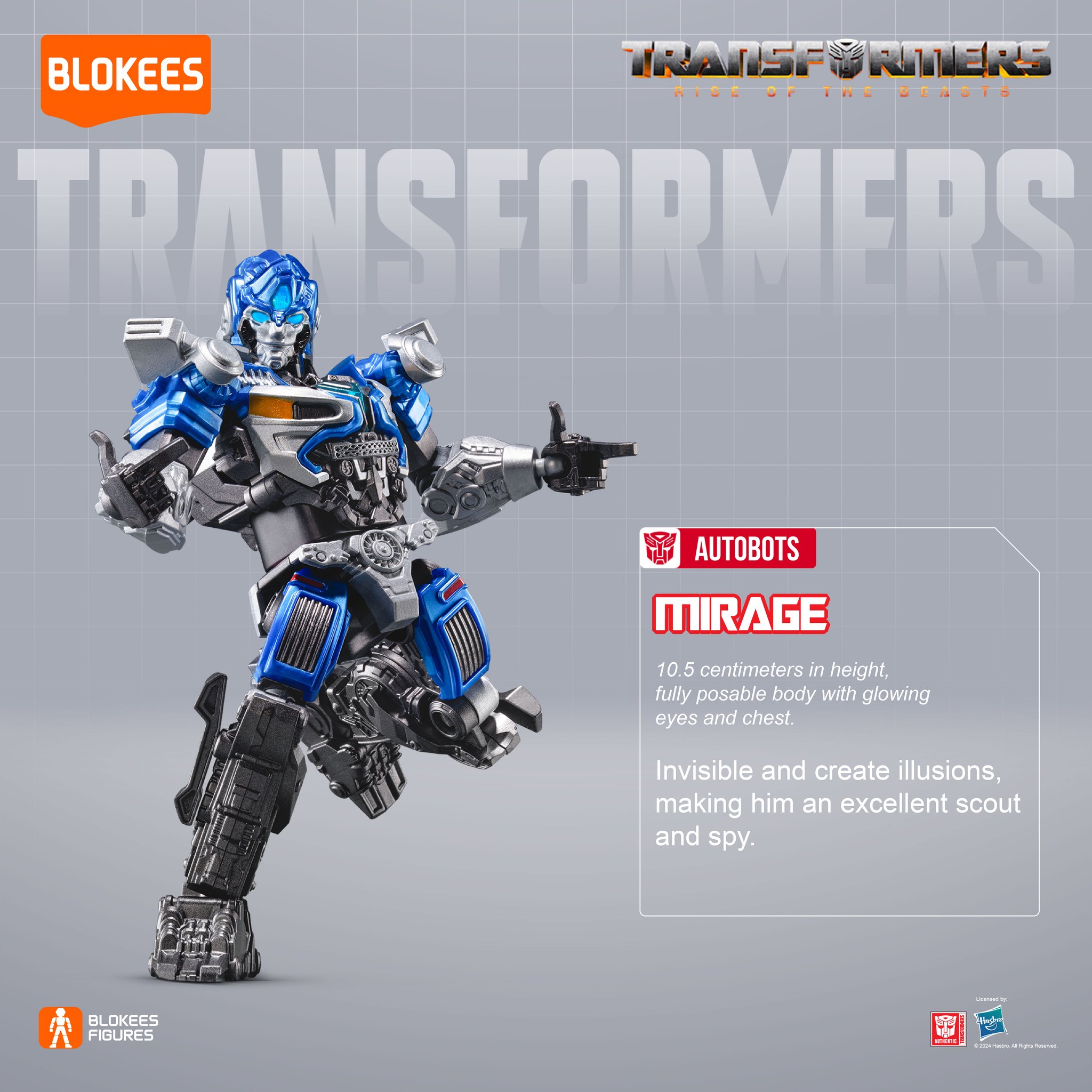 BLOKEES Transformers Model Kit Classic - ของเล่นตัวต่อโมเดลทรานส์ฟอร์เม ...