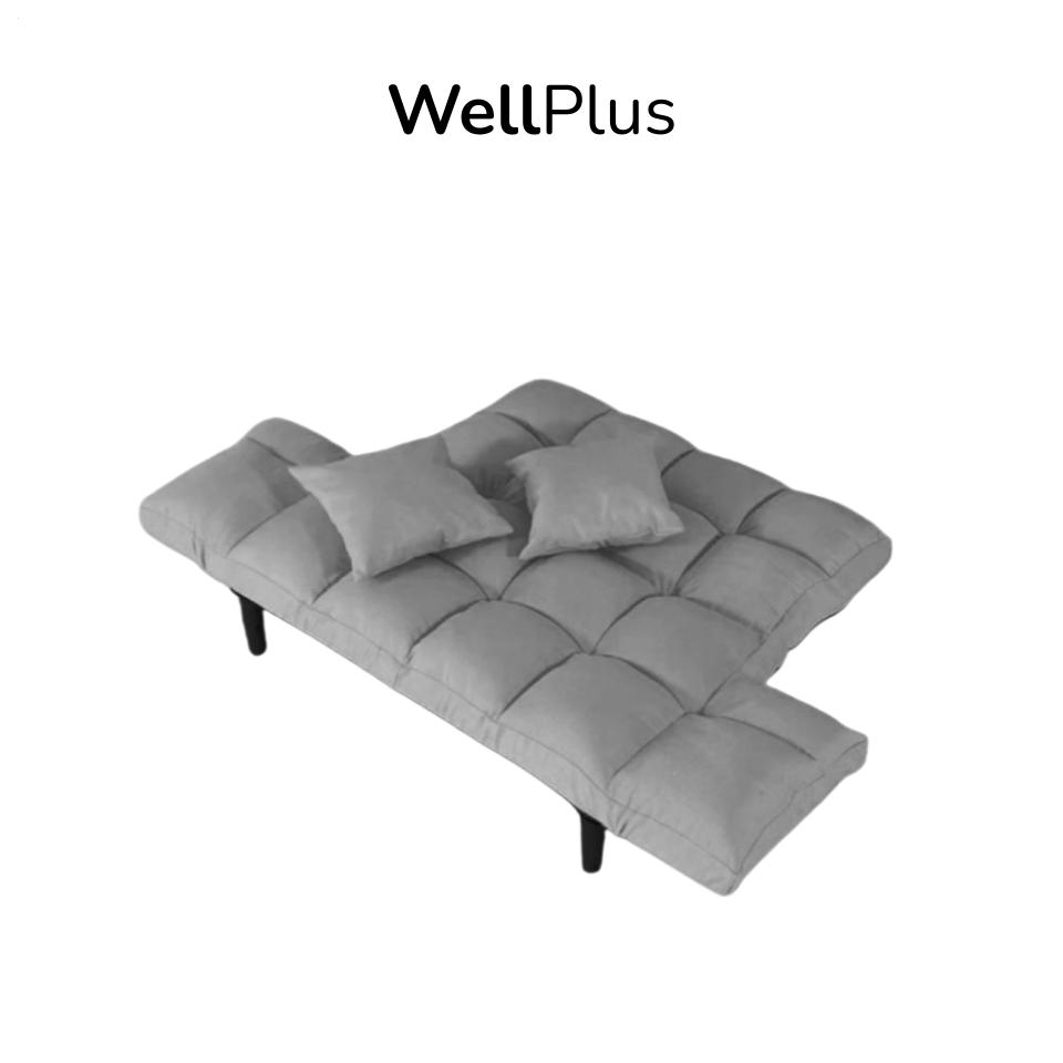 Wellplus โซฟากำมะหยี่ปรับนอนได้ นุ่มสบาย แข็งแรง ทนทาน สามารถปรับได้ถึง ...