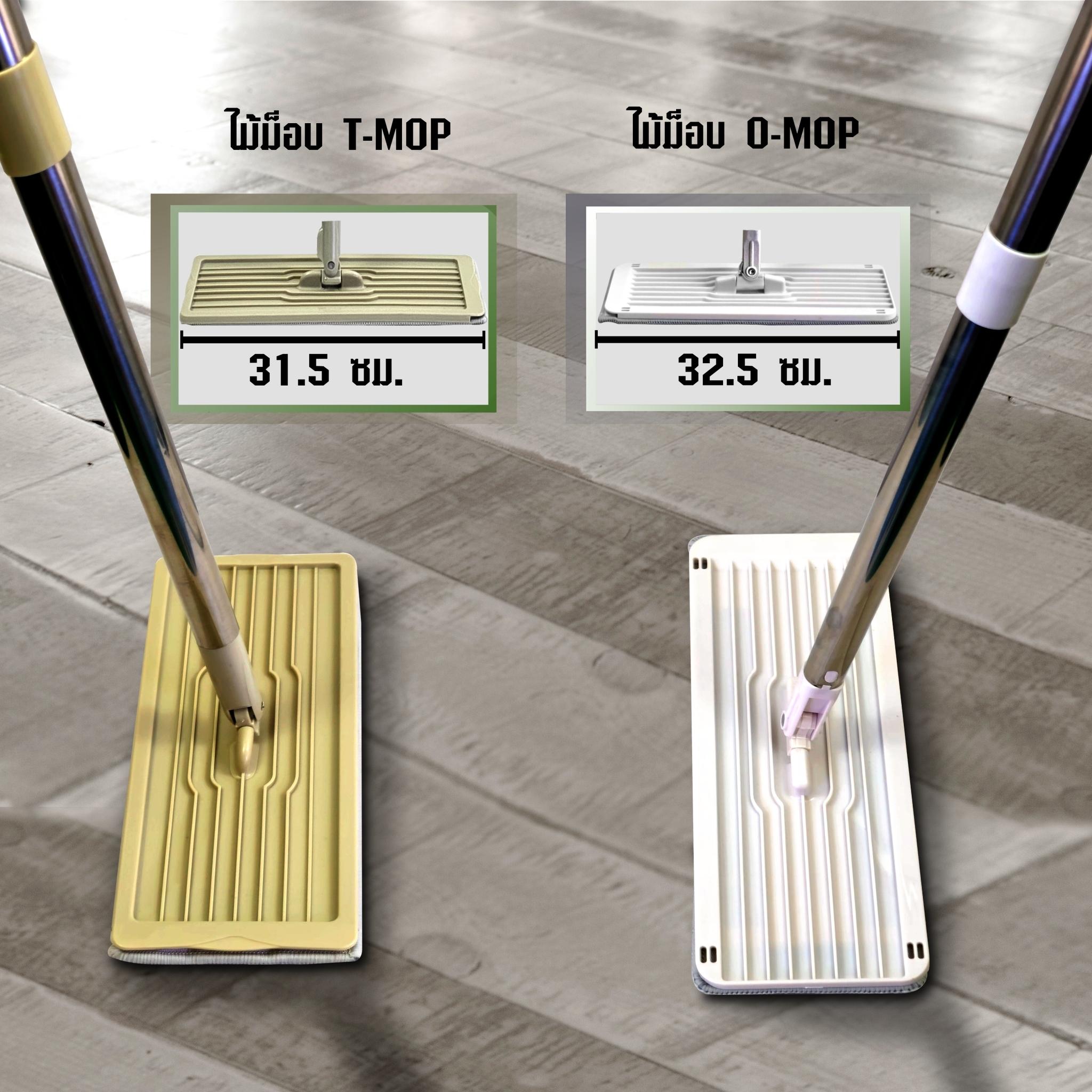 SJEASYMOP ชุดด้ามไม้ม็อบถูพื้นแบบรีดน้ำพร้อมผ้าม็อบ 1 ผืน | Shopee Thailand