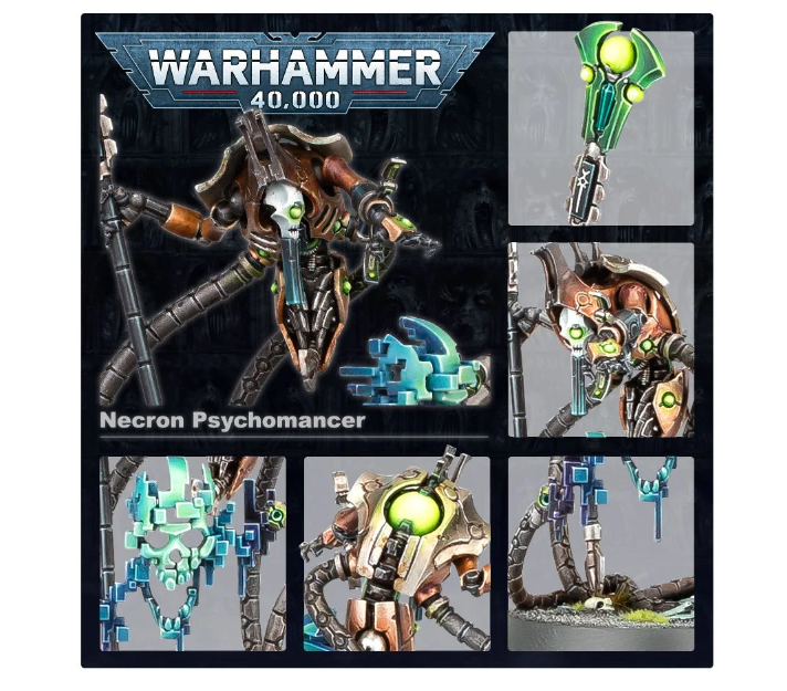 [GW พร้อมส่ง] WARHAMMER 40K: NECRONS: PSYCHOMANCER โมเดลเกมส์สนามจำลอง | Shopee Thailand