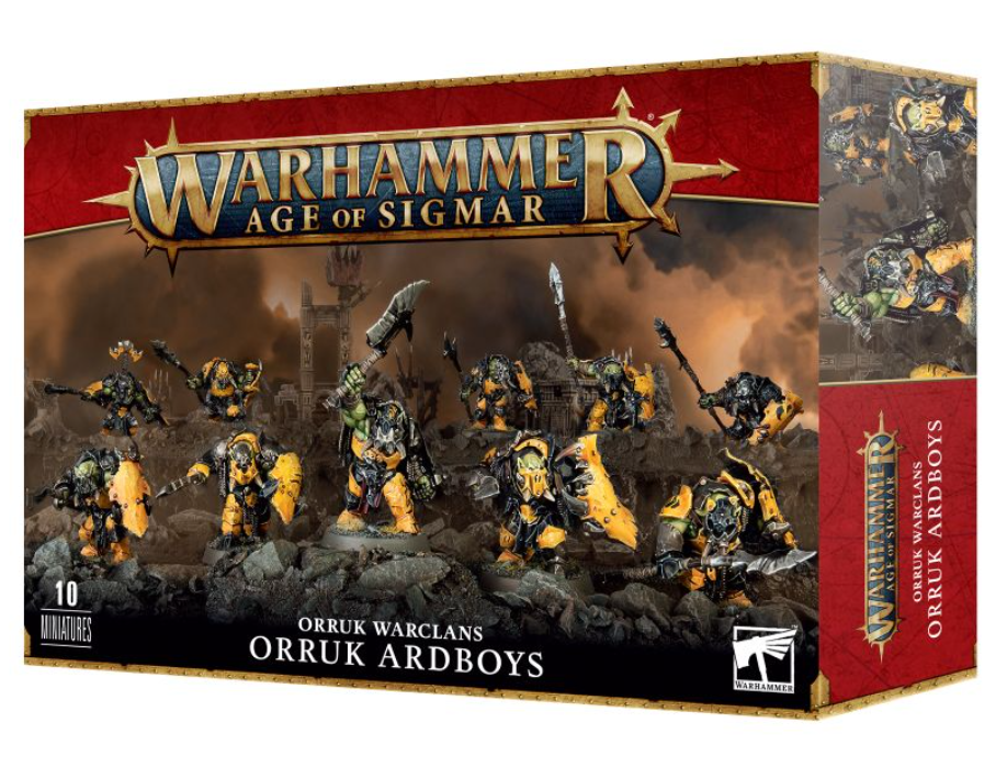 [BSFพร้อมส่ง] WARHAMMER AOS : ORRUK WARCLANS : ORRUK ARDBOYZ โมเดล ...