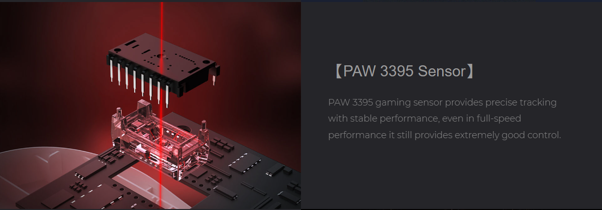 DAREU A950 Pro เม้าส์ไร้สาย 4KHz Tri-mode 2.4G Wired Bluetooth ปุมคลิ้ก ...