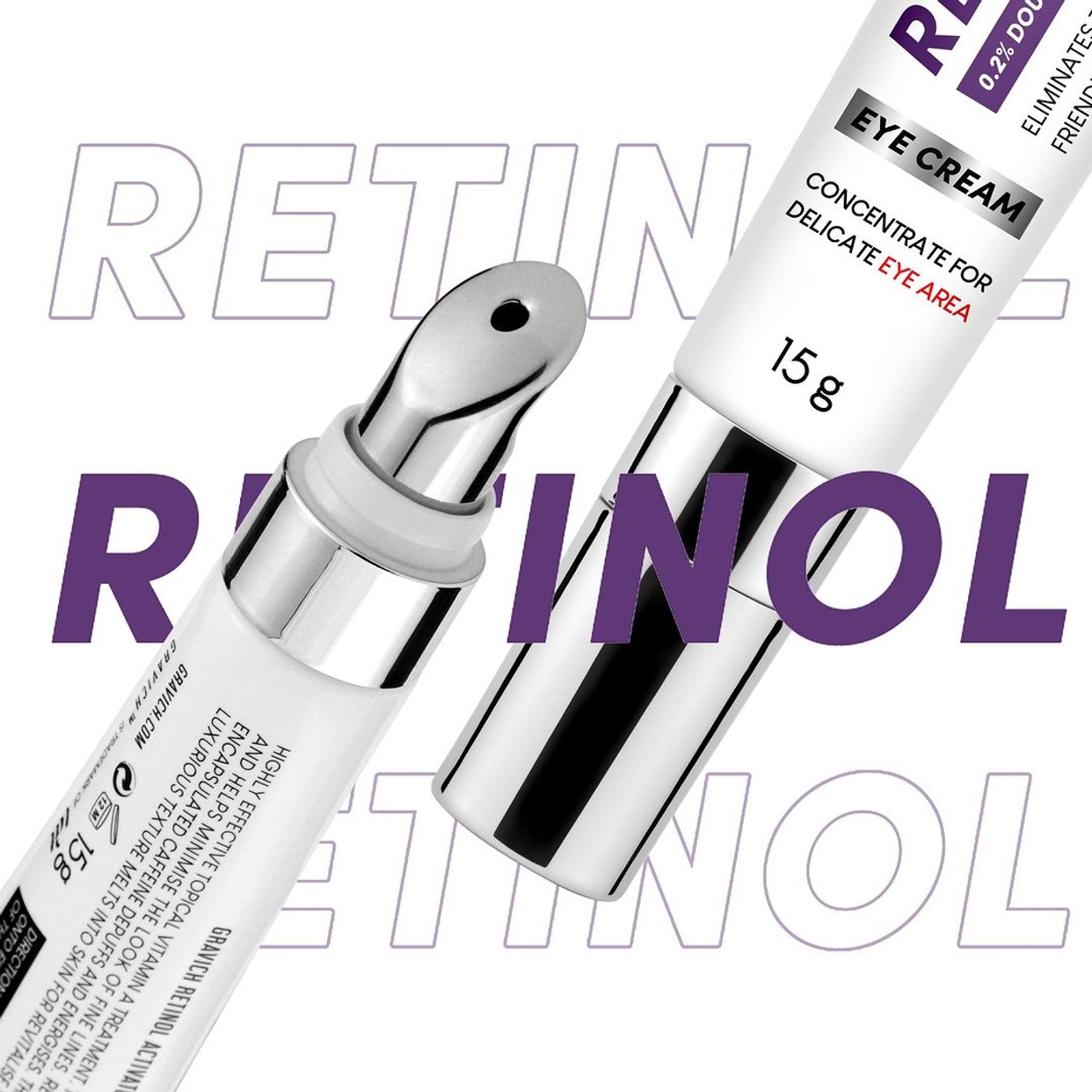 Gravich - Retinol Concentrate Eye Cream (15 g.) กราวิช เรตินอล คอนเซนเท ...