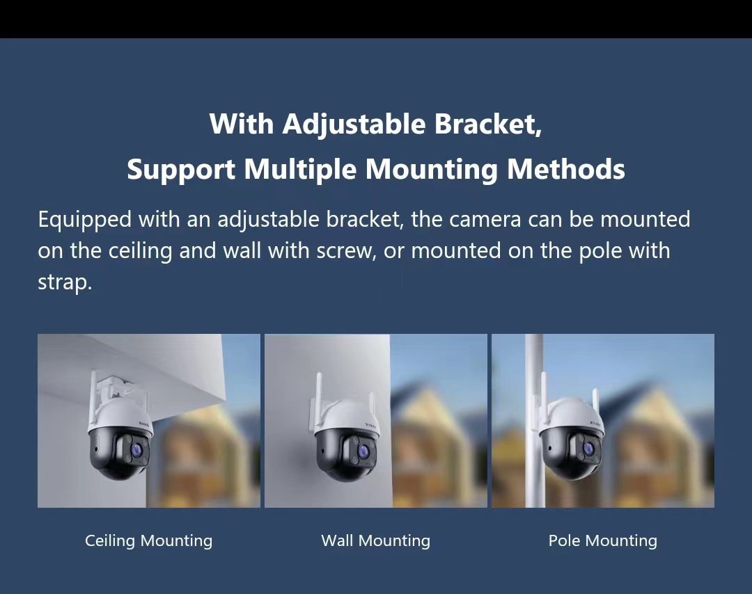 Tenda CH7 กล้องวงจร 4MP WiFi IP Camera Outdoor 2K กล้องไร้สาย Smart ...