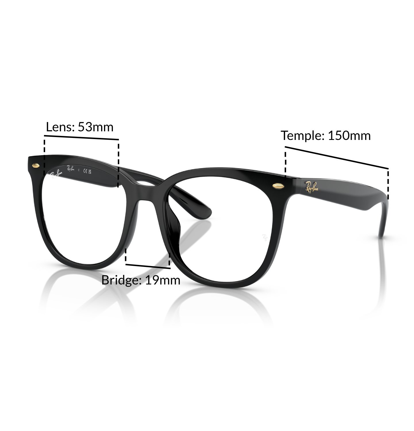 RAY-BAN VISTA - RX4379VD 8343 - Eyeglasses | Shopee Thailand