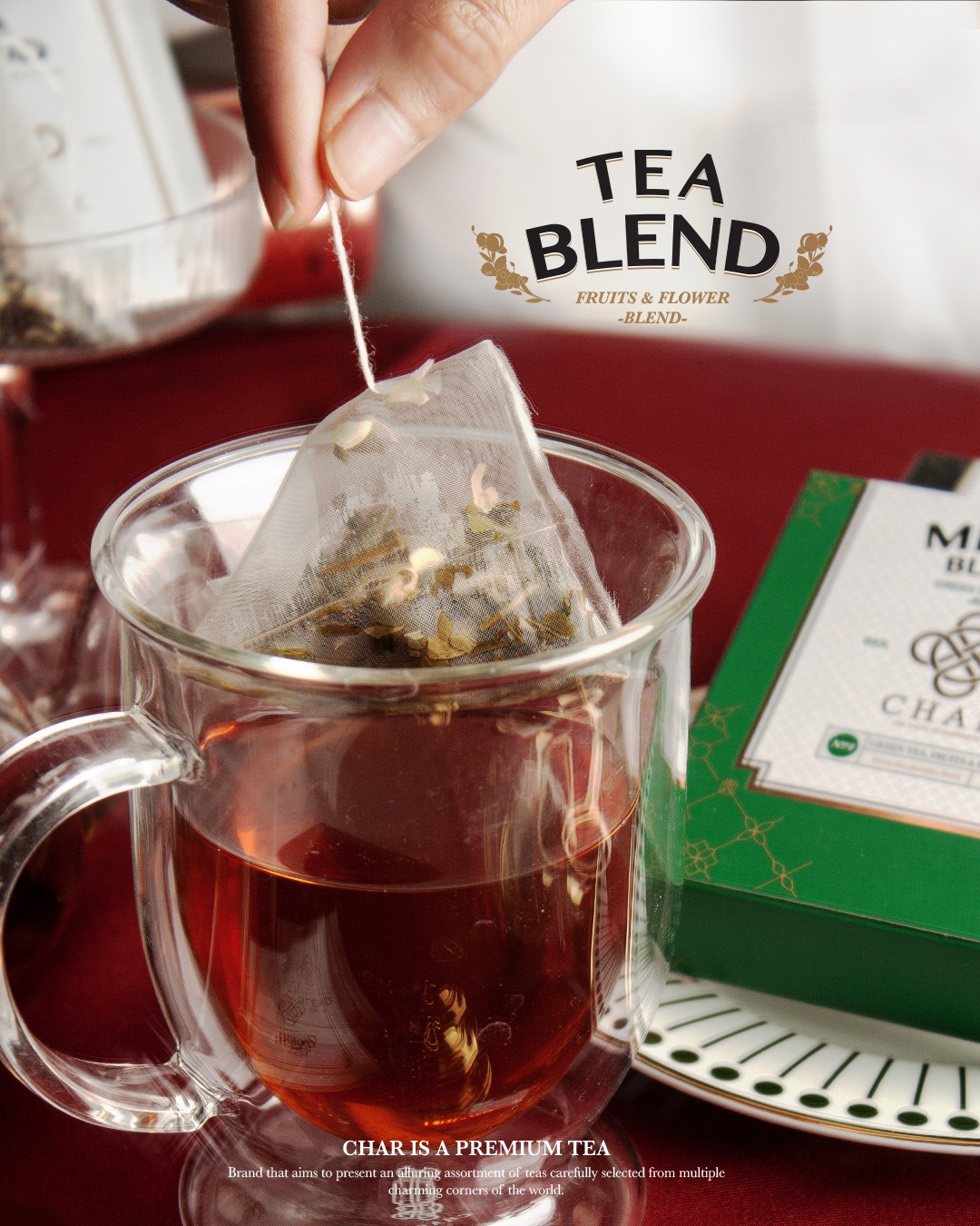 CHAR Tea Blends (ชาเบลนด์ 8 สูตรเฉพาะของ CHAR) 3ซอง/ 1 กล่อง | Shopee ...
