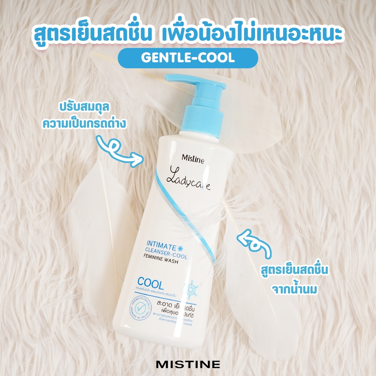 [NEW] MISTINE LADY CARE 200ML+50ML สบู่เหลวทำความสะอาดจุดซ่อนเร้น | Shopee Thailand