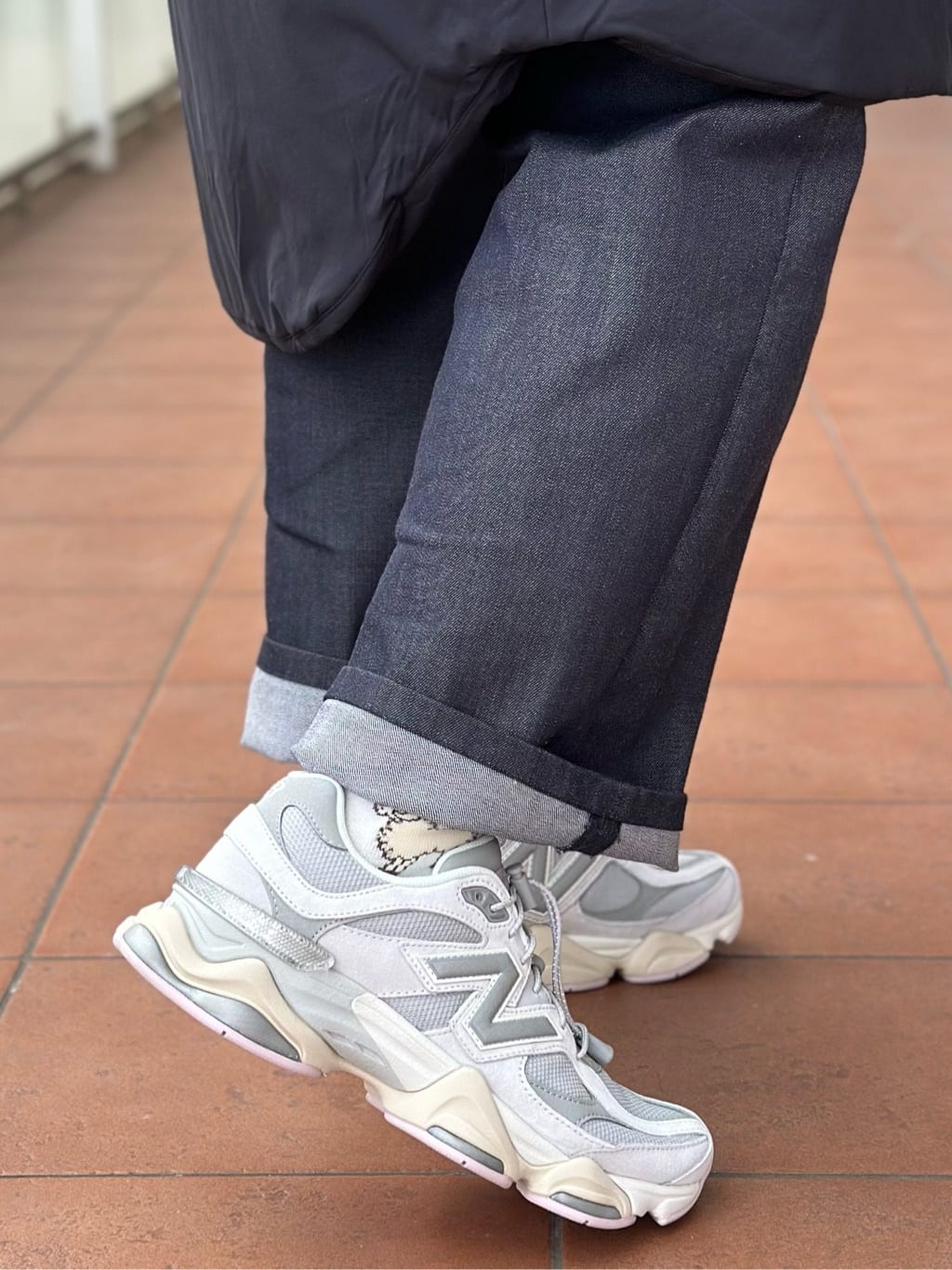 New Balance รองเท้าผ้าใบ รองเท้าแฟชั่น NB ND M 9060 Grey Matter U9060GM ...