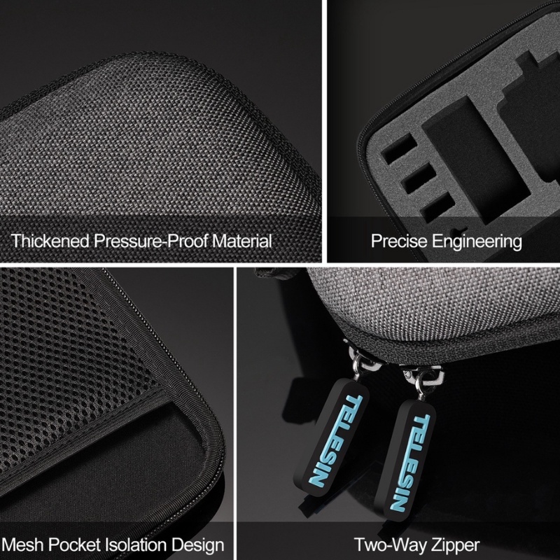 Telesin Bag Box Carry Case Protector ขนาดกลาง/ใหญ่ สำหรับGOPROทุกรุ่น ...