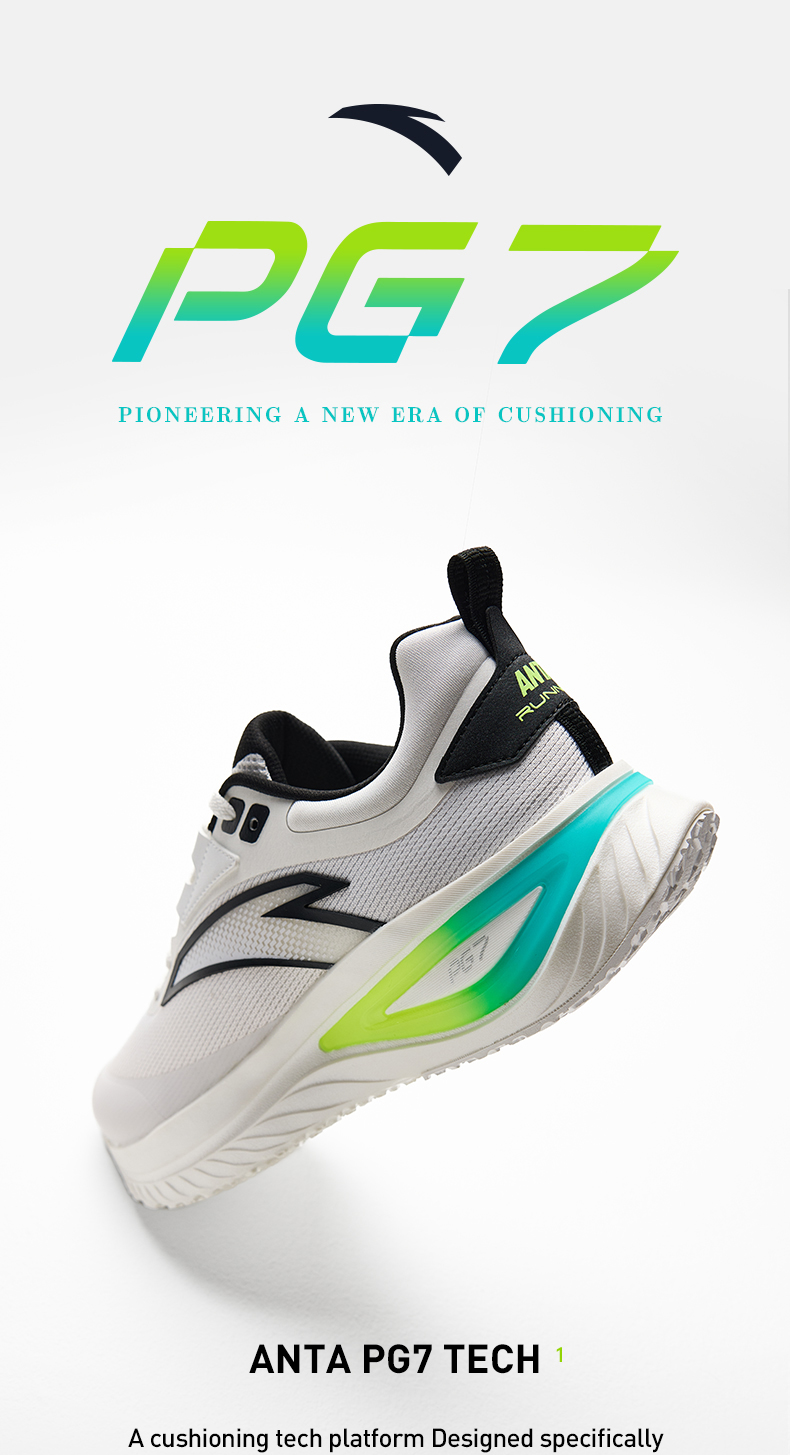 ANTA JOURNEY PG7 รองเท้าวิ่งคุชชั่นผู้ชาย รองเท้ากีฬา 1124C5519 Official Store | Shopee Thailand