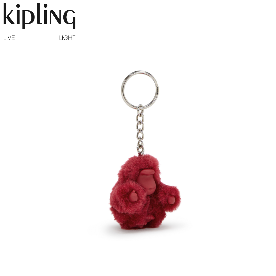 Kipling พวงกุญแจลิง MONKEYCLIP ไซต์ S สี Funky Red | Shopee Thailand