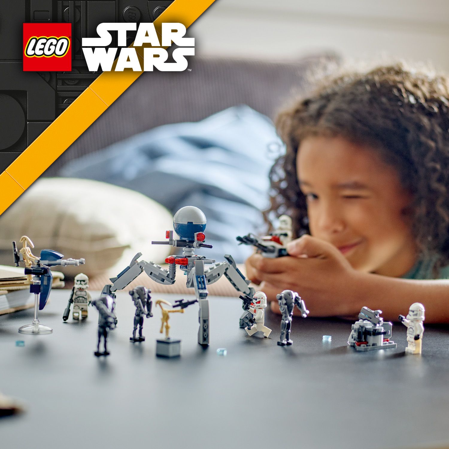 LEGO Star Wars 75372 Clone Trooper & Battle Droid Battle Pack Building ...