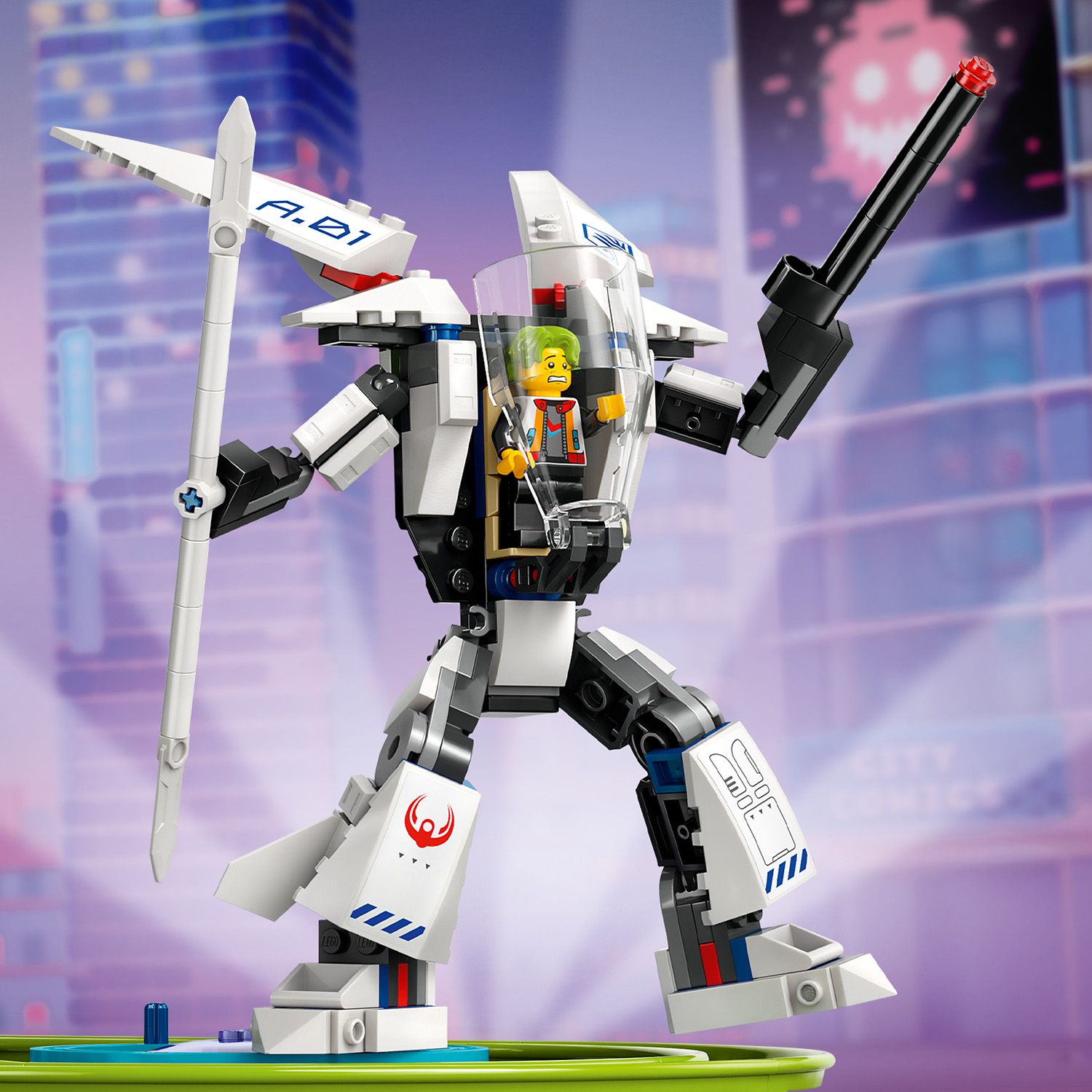 LEGO City 60421 Robot World Roller-Coaster Park (986 Pieces) | Shopee ...