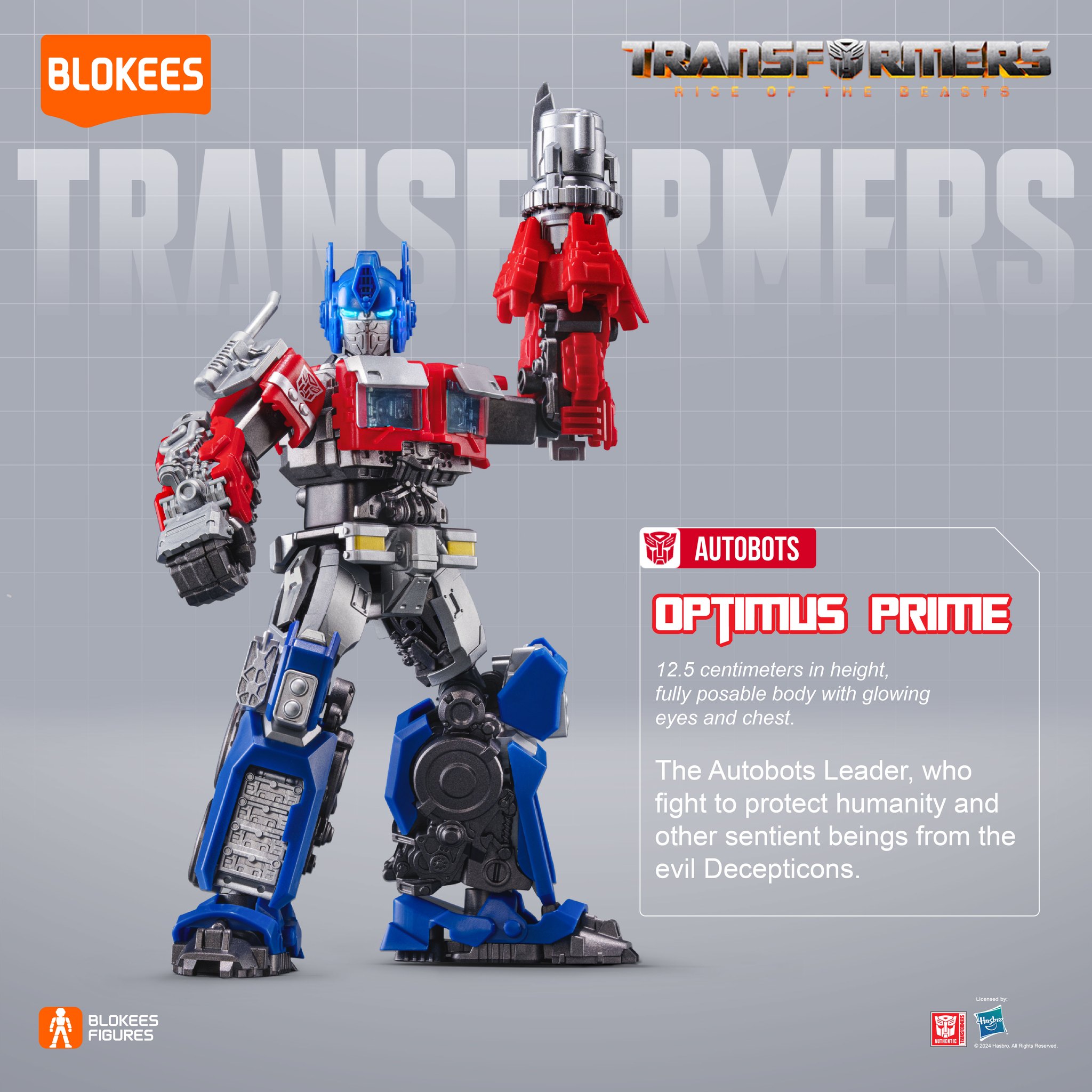 BLOKEES Transformers Model Kit Classic - ของเล่นตัวต่อโมเดลทรานส์ฟอร์เม ...