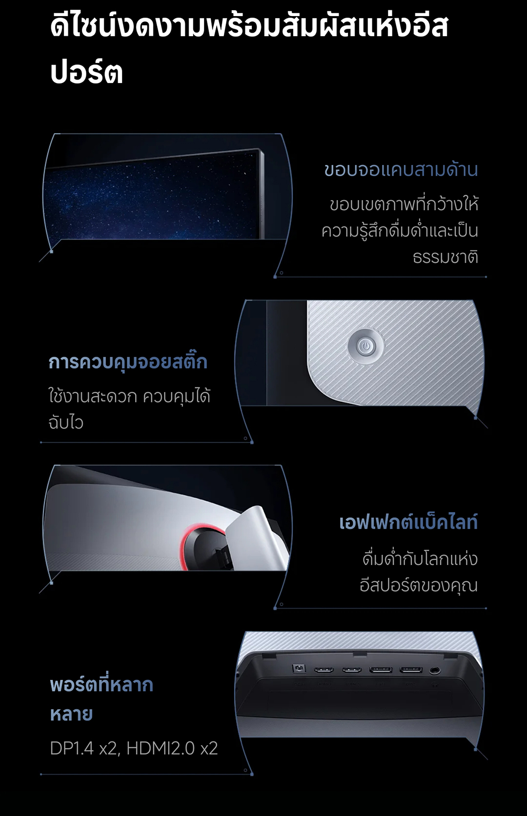 New Arrival Xiaomi Mini LED Gaming Monitor G Pro 27i|HDR1000|อัตรารี ...