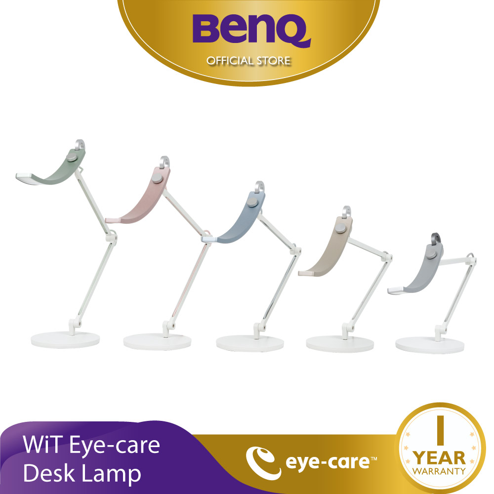 BenQ WiT Eye-Care LED Desk Lamp โคมไฟตั้งโต๊ะถนอมสายตาปรับแสงอัตโนมัติ ...