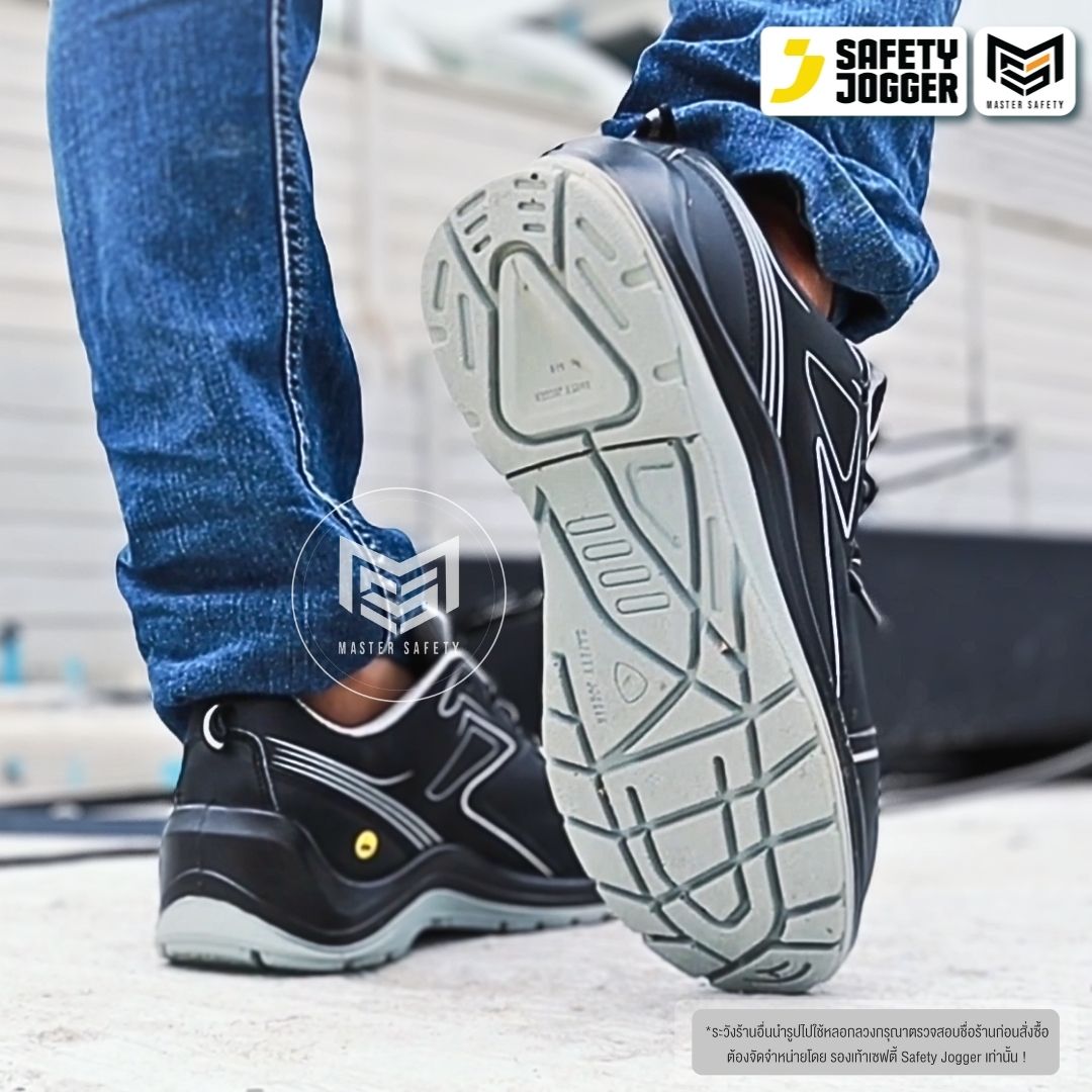 [รับประกัน3เดือน] Safety Jogger รุ่น FLOW S3 LOW รองเท้าเซฟตี้หุ้มส้น ...