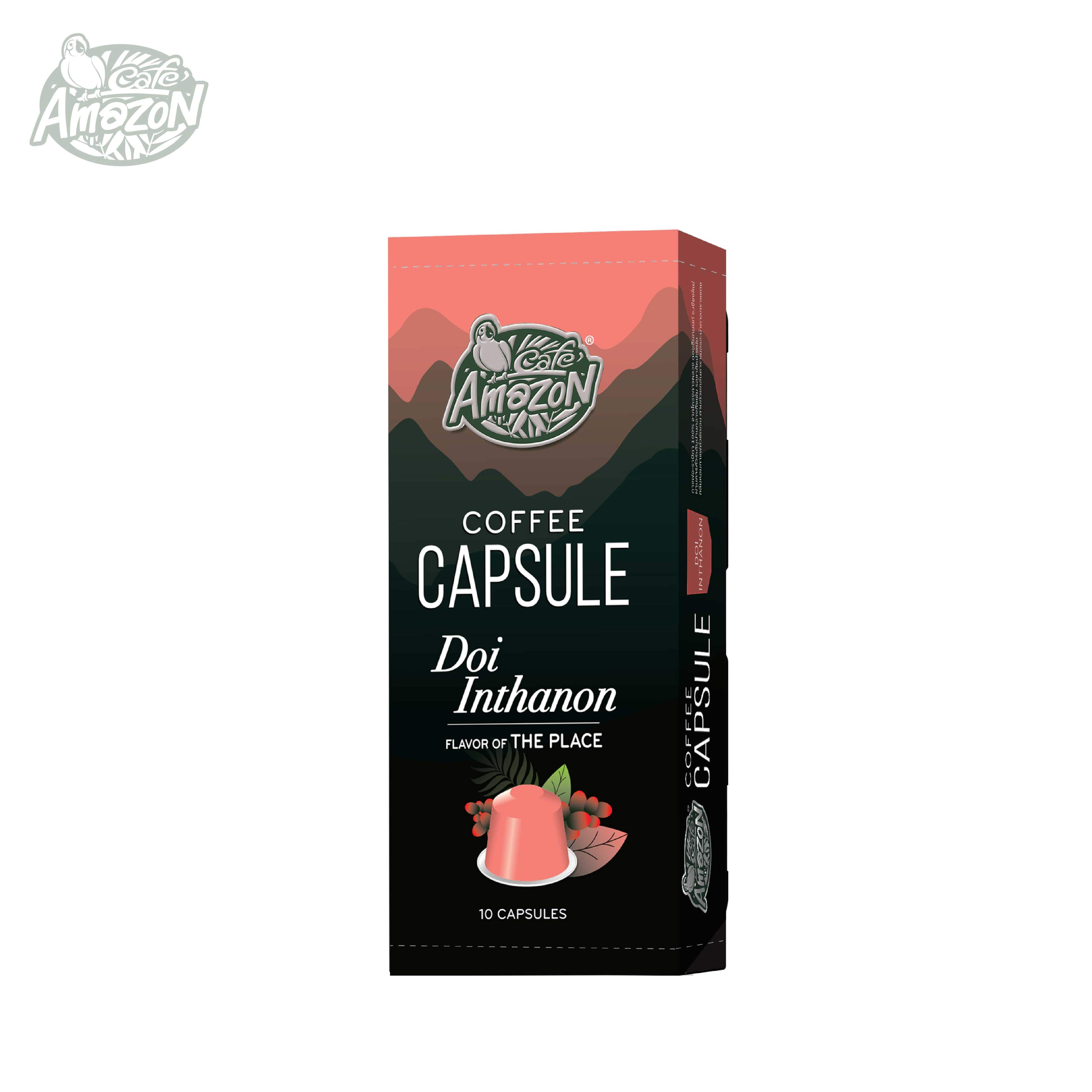 [เลือกรส] Café Amazon Coffee Capsule คาเฟ่ อเมซอน กาแฟแคปซูล 10แคปซูล ...