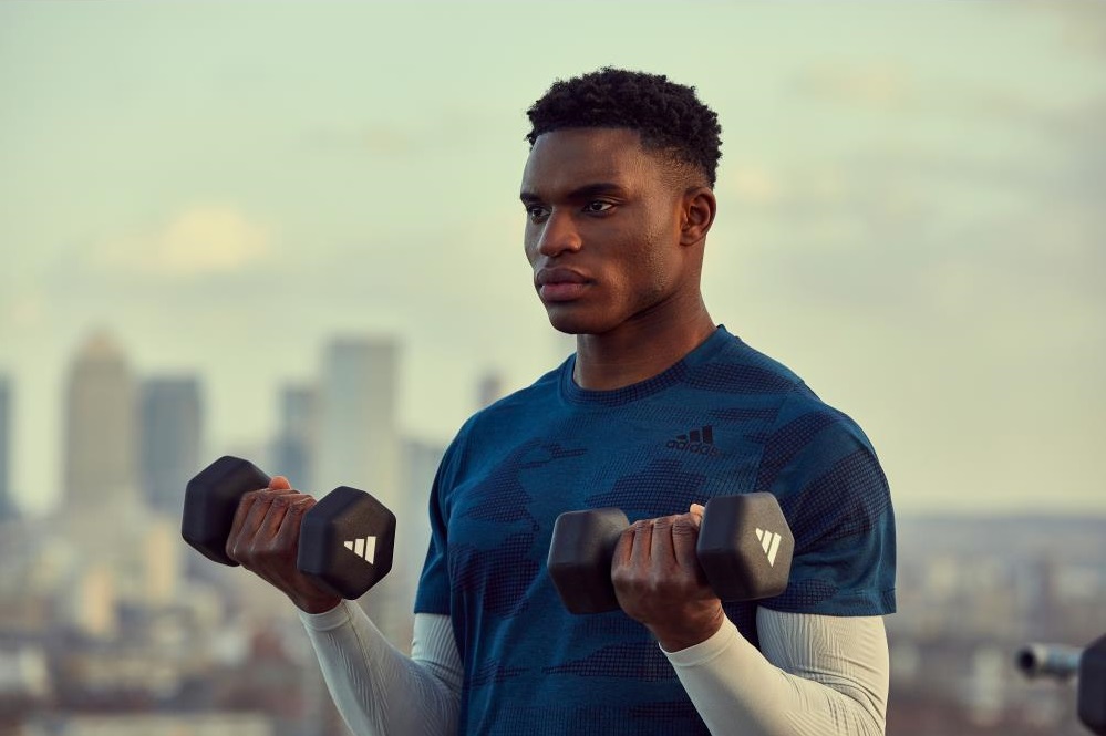 Adidas ดัมเบล - 4 กก. (คู่) (Dumbbells - 4Kg Pair) | Shopee Thailand