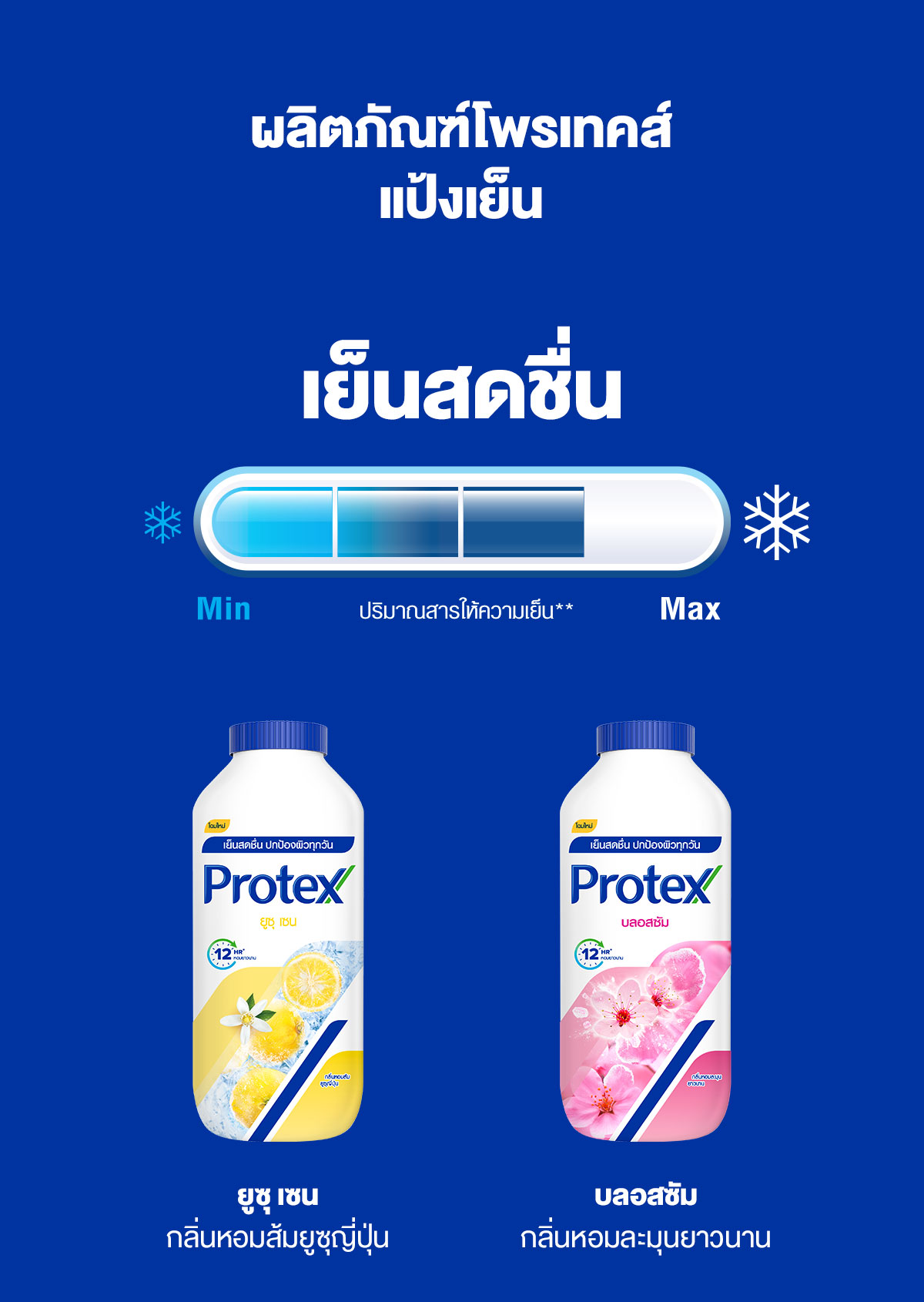 [มี 3 แพ็คให้เลือก] Protex แป้งเย็น โพรเทคส์ ไอซ์ซี่ คูล 280 ก. ให้ความรู้สึกเย็นสุดขั้ว ...