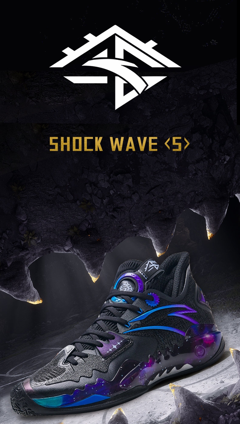 [ANTA X Kyrie irving] Shock Wave 5 Nitroedge รองเท้าบาสเก็ตบอลชาย ...