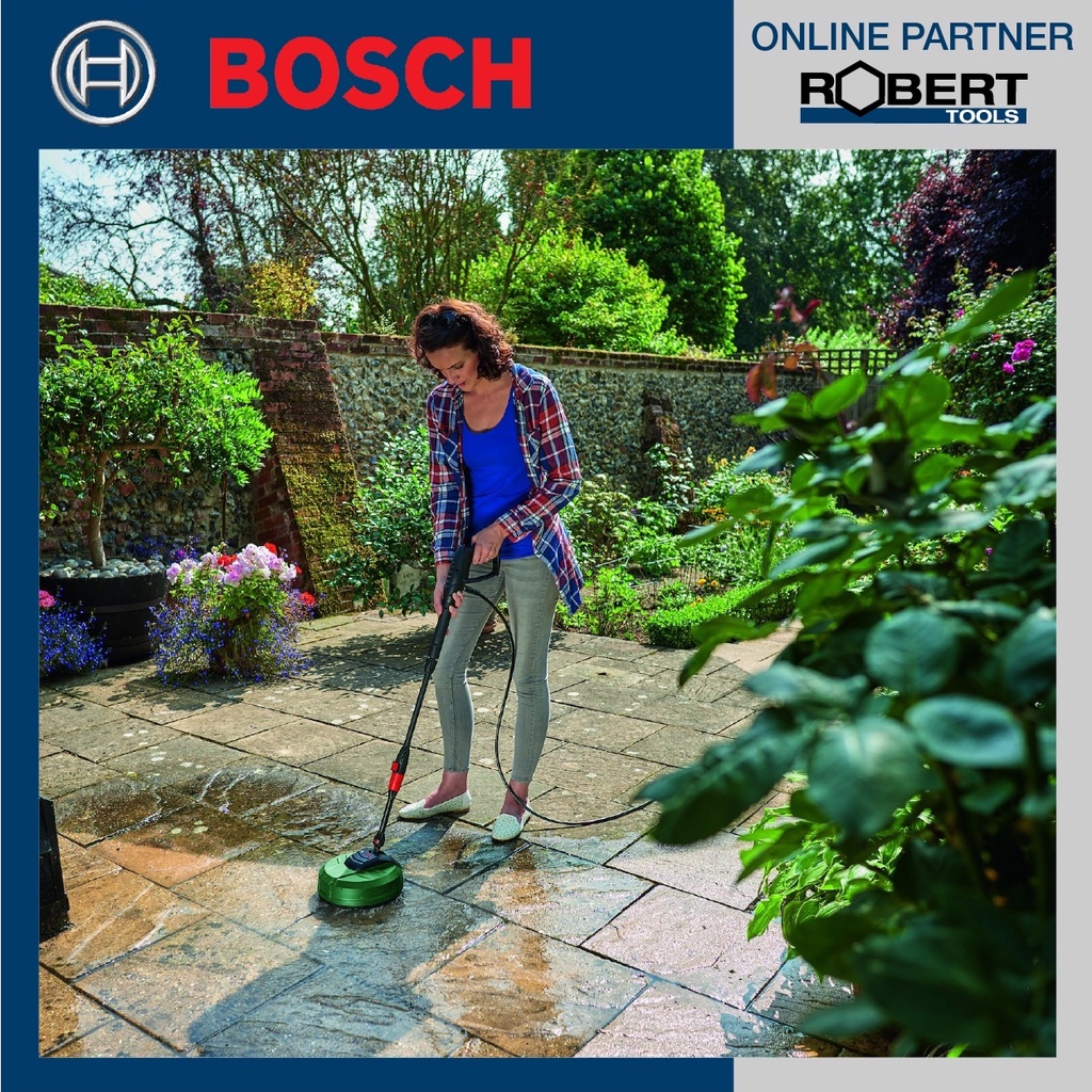 Bosch รุ่น AquaSurf 250 Patio Cleaner หัวขัดทำความสะอาดพื้น 25 ซม. (135 ...