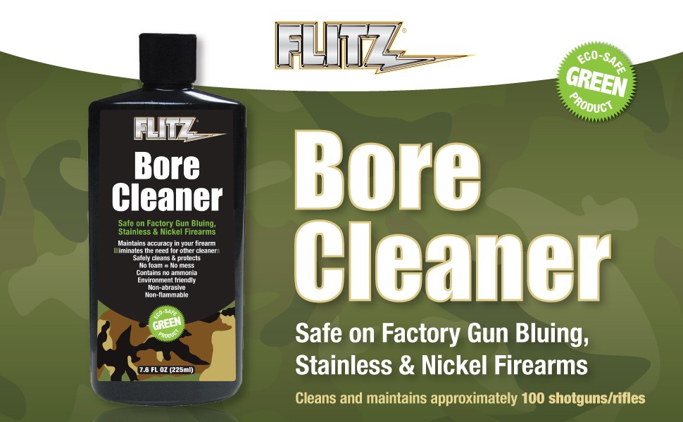 น้ำยาทำความสะอาดลำกล้องปืน Flitz Gun Bore Cleaner, 7.6 oz. Bottle ...