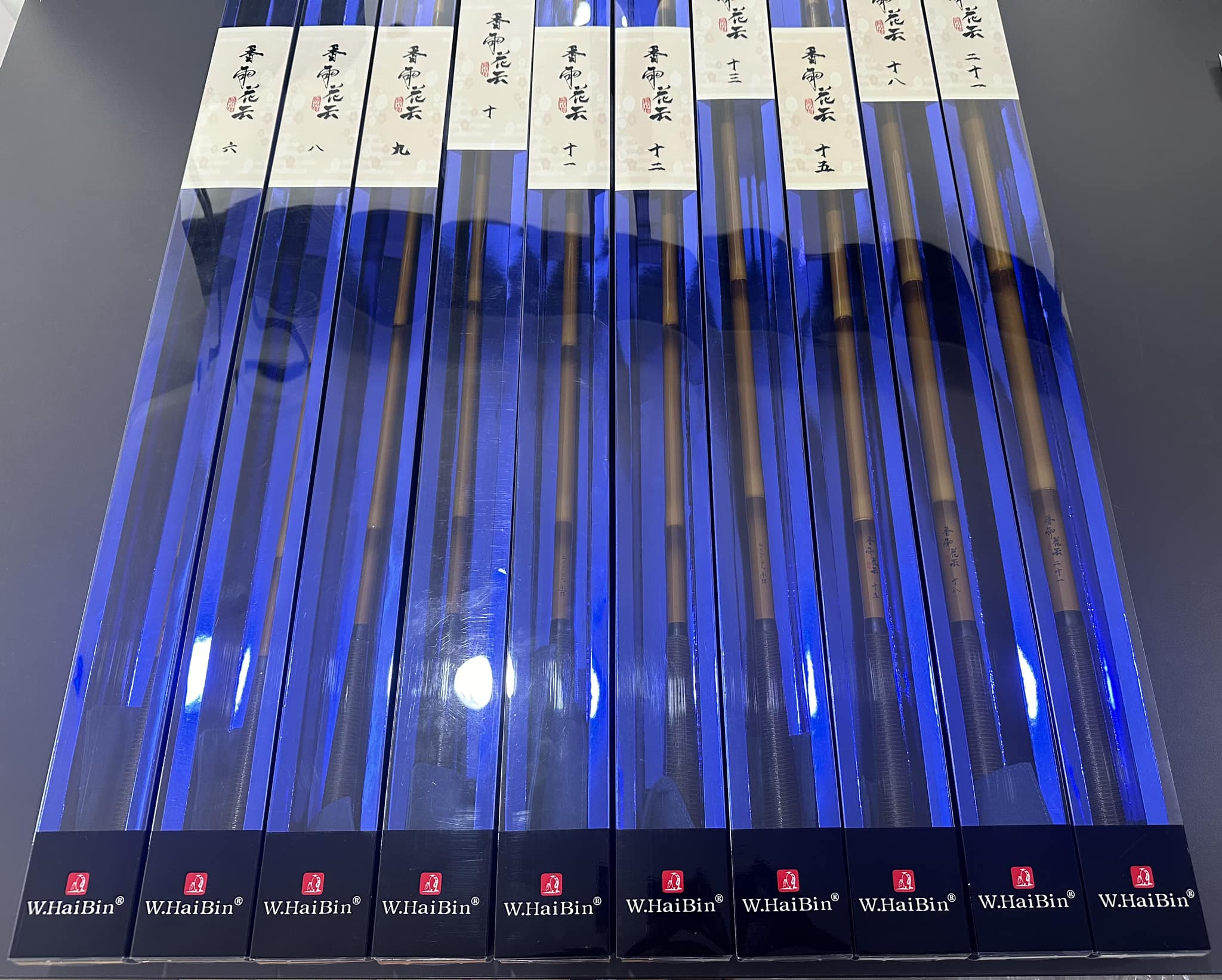 คัน W.haibin ลายไผ่ 2024 เวทความแข็ง 4.5H (เบา เด้ง ตึง ตามสไตล์ลายไผ่) | Shopee Thailand