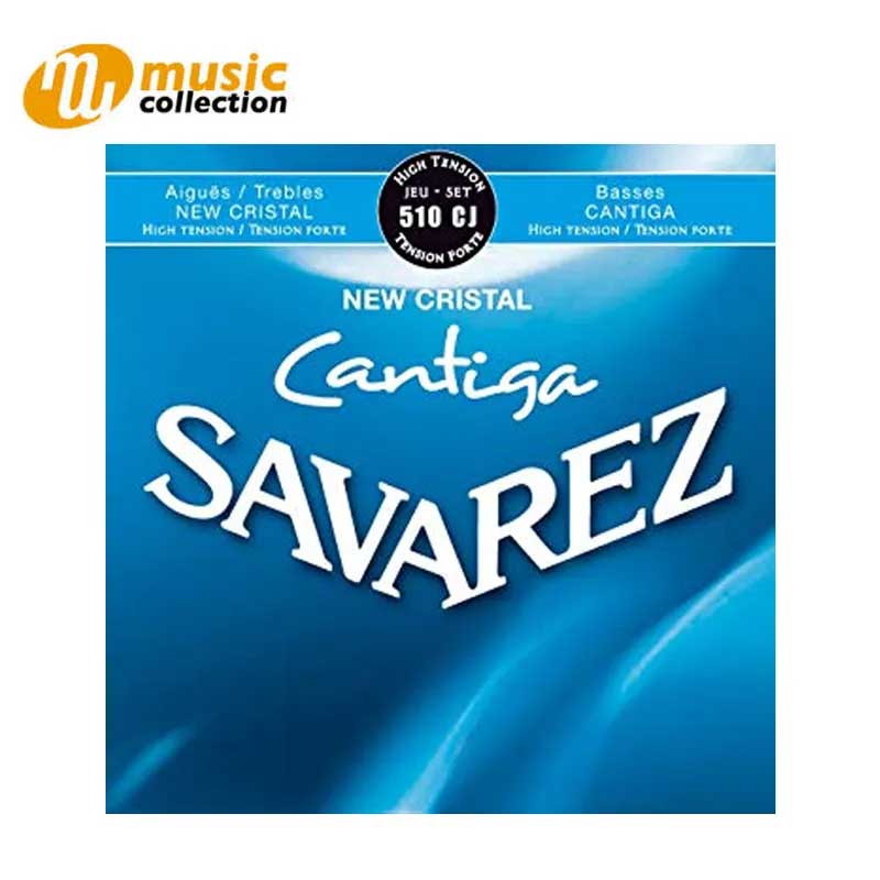 สายกีตาร์คลาสสิค SAVAREZ 510CJ NEW CRISTAL CANTIGA HT CLASSICAL GUITAR ...