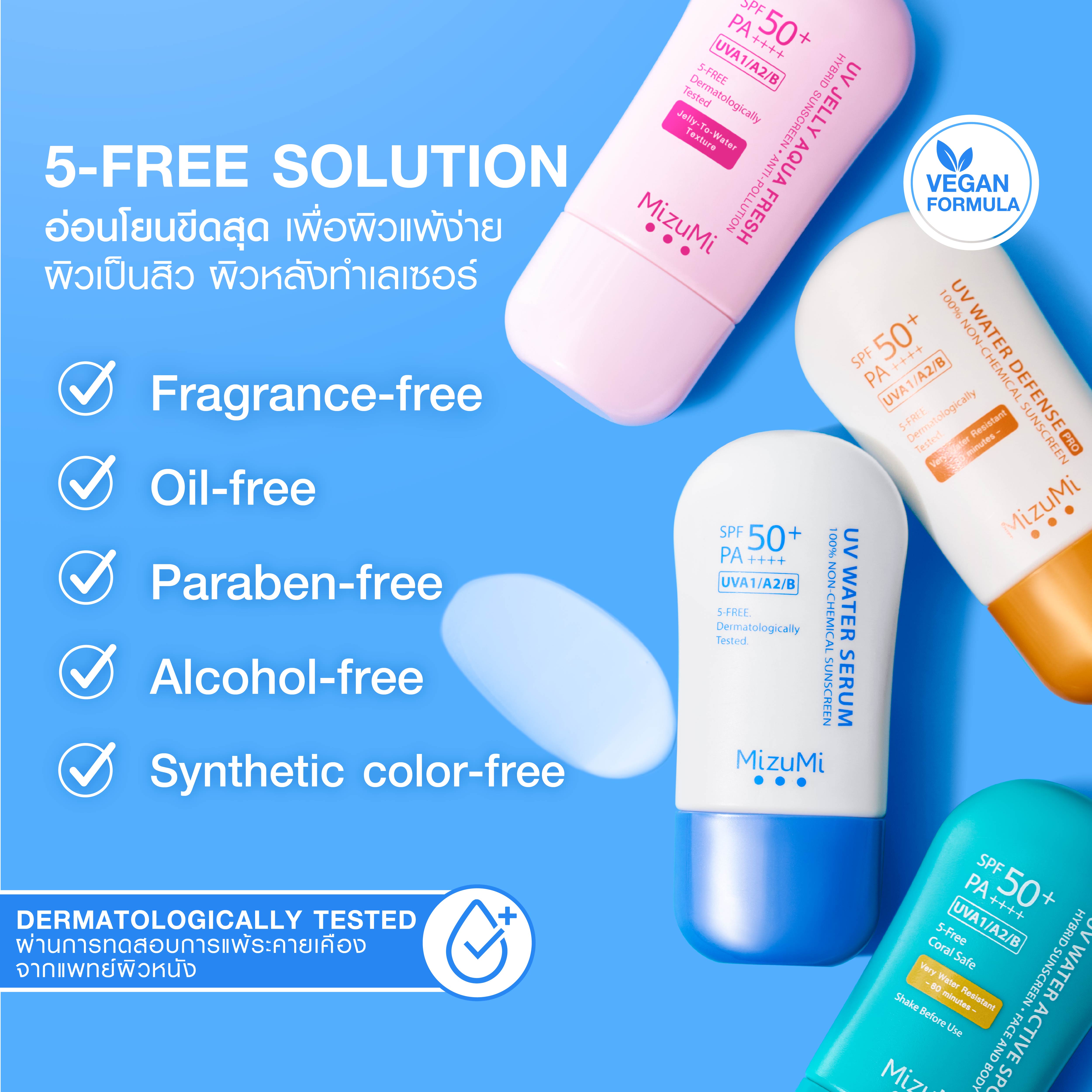 MizuMi UV Water - Set DUO ครีมกันแดดจับคู่ 2 สูตร เนื้อเบาสบาย ซึมไว ไม่เหนอะหนะ | Shopee Thailand