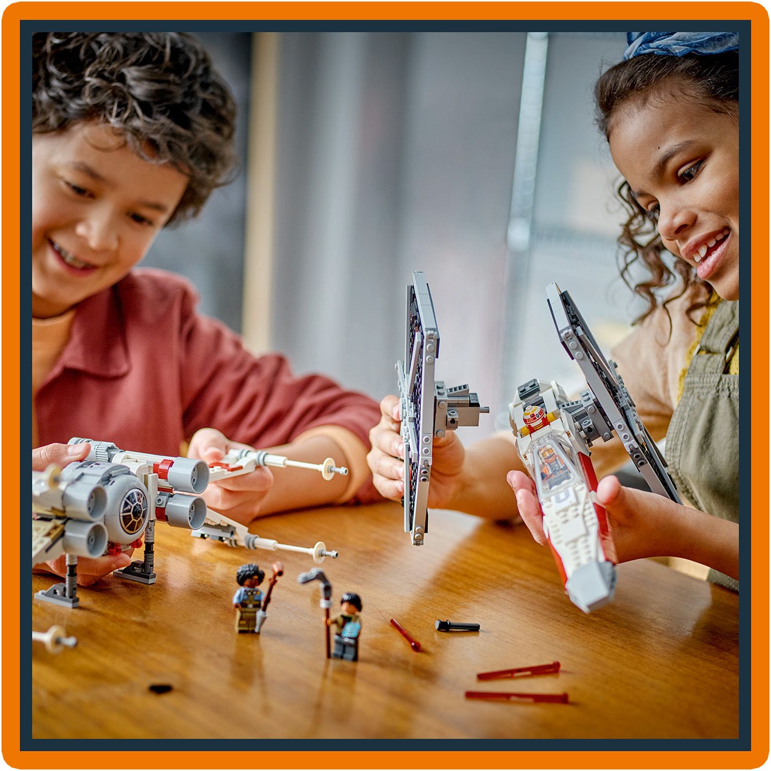 LEGO Star Wars 75393 TIE Fighter & X-Wing Mash-up (1063 Pieces ...