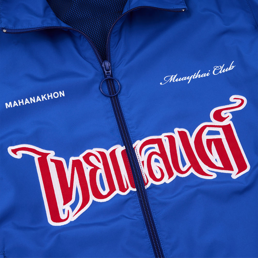 MAHANAKHON MUAY THAI CLUB JACKET BLUE | Shopee Thailand