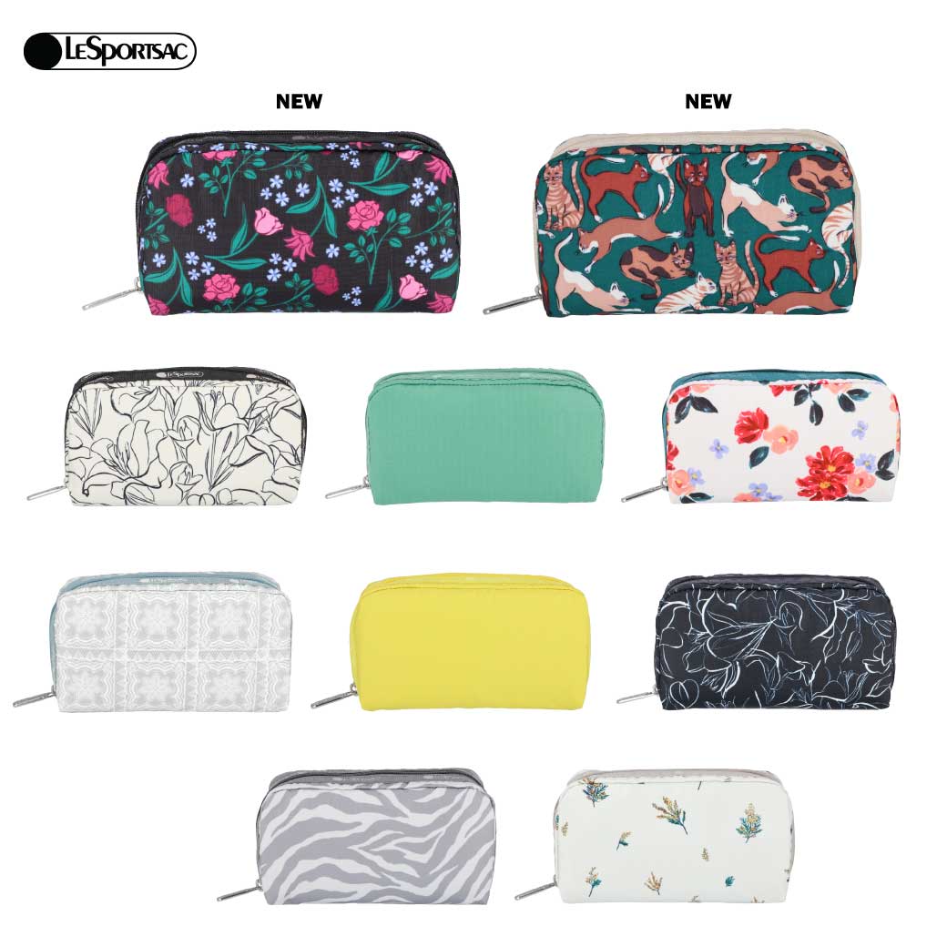 Lesportsac Rectangular Cosmetic Bag กระเป๋าเครื่องสำอาง Style 6511 ...