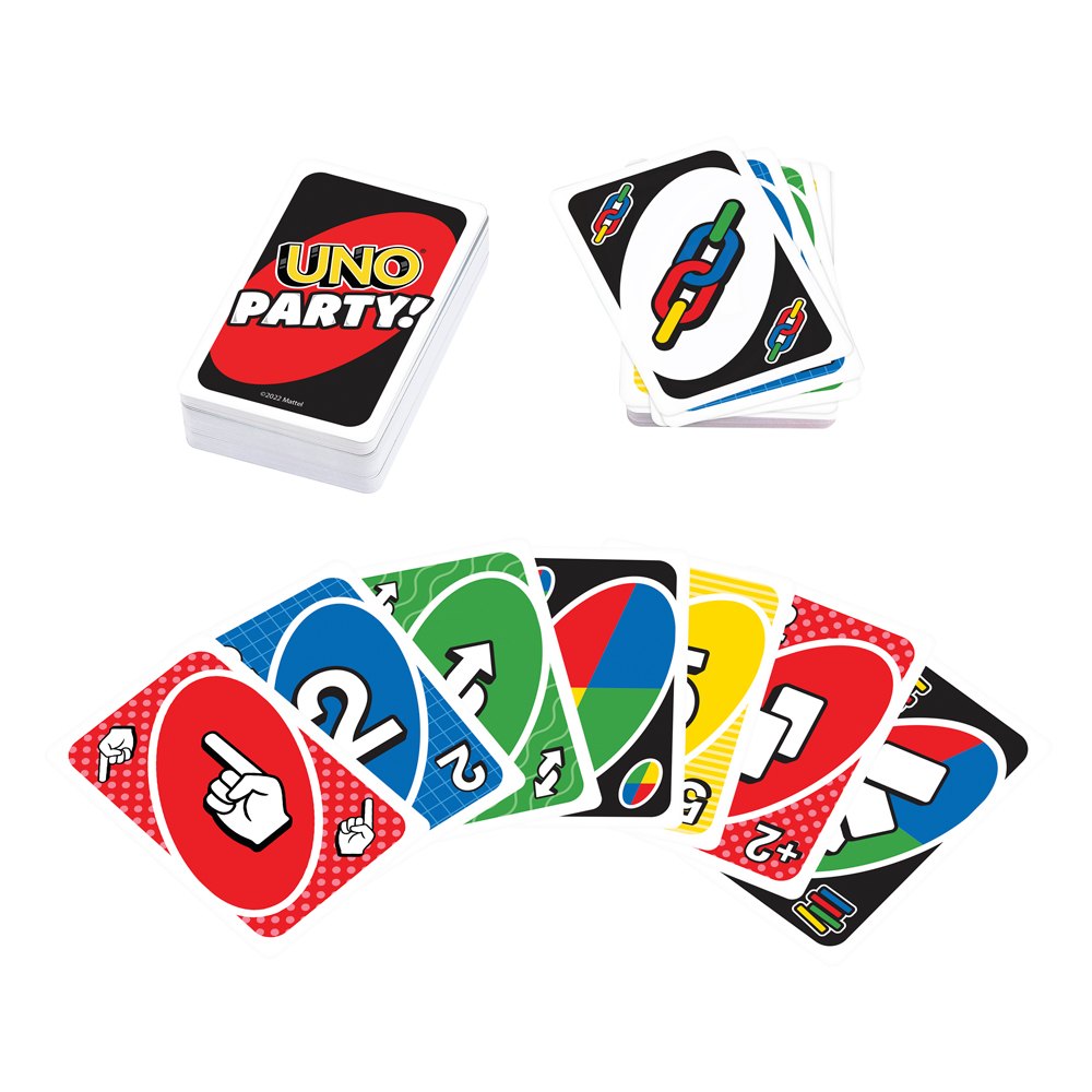 Mattel UNO Party แมทเทล เกมการ์ด อูโน่ ปาร์ตี้ (สำหรับ 6-16 คน) HMY49 ...