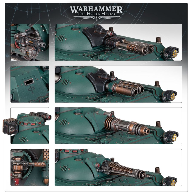 [GW-พร้อมส่ง] WARHAMMER:40K:HORUS HERESY: PREDATOR SUPPORT TANK โมเดล ...