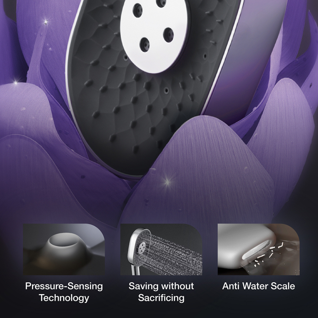 KOHLER WaterMind™ technology oblong handshower หัวฝักบัวแบบทรงรี 3 ...