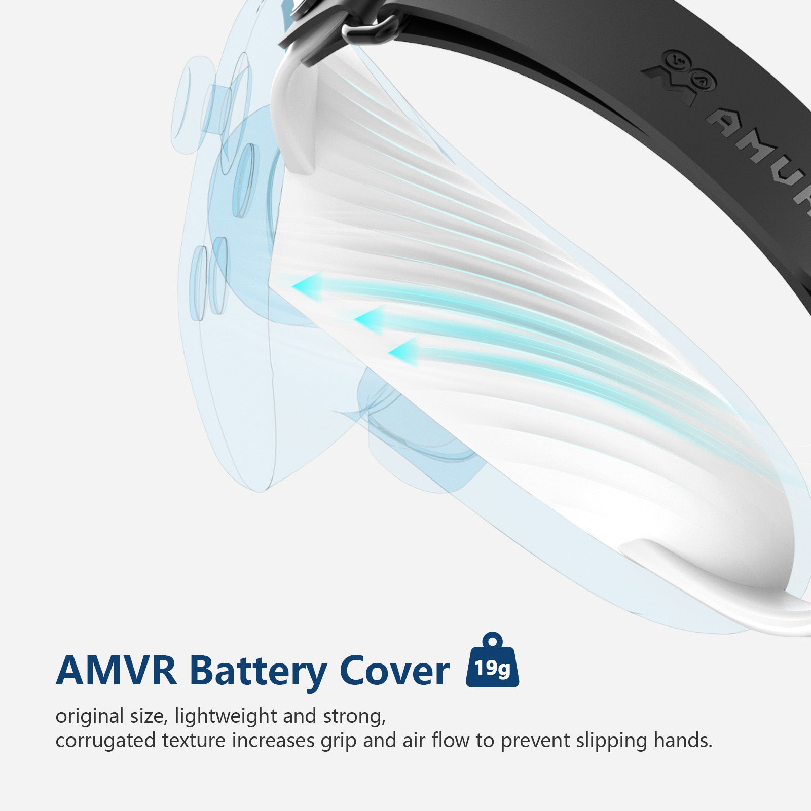 (พร้อมส่ง) AMVR แฮนกริบ สำหรับ Quest 3 Controller Grip Strap for Oculus ...