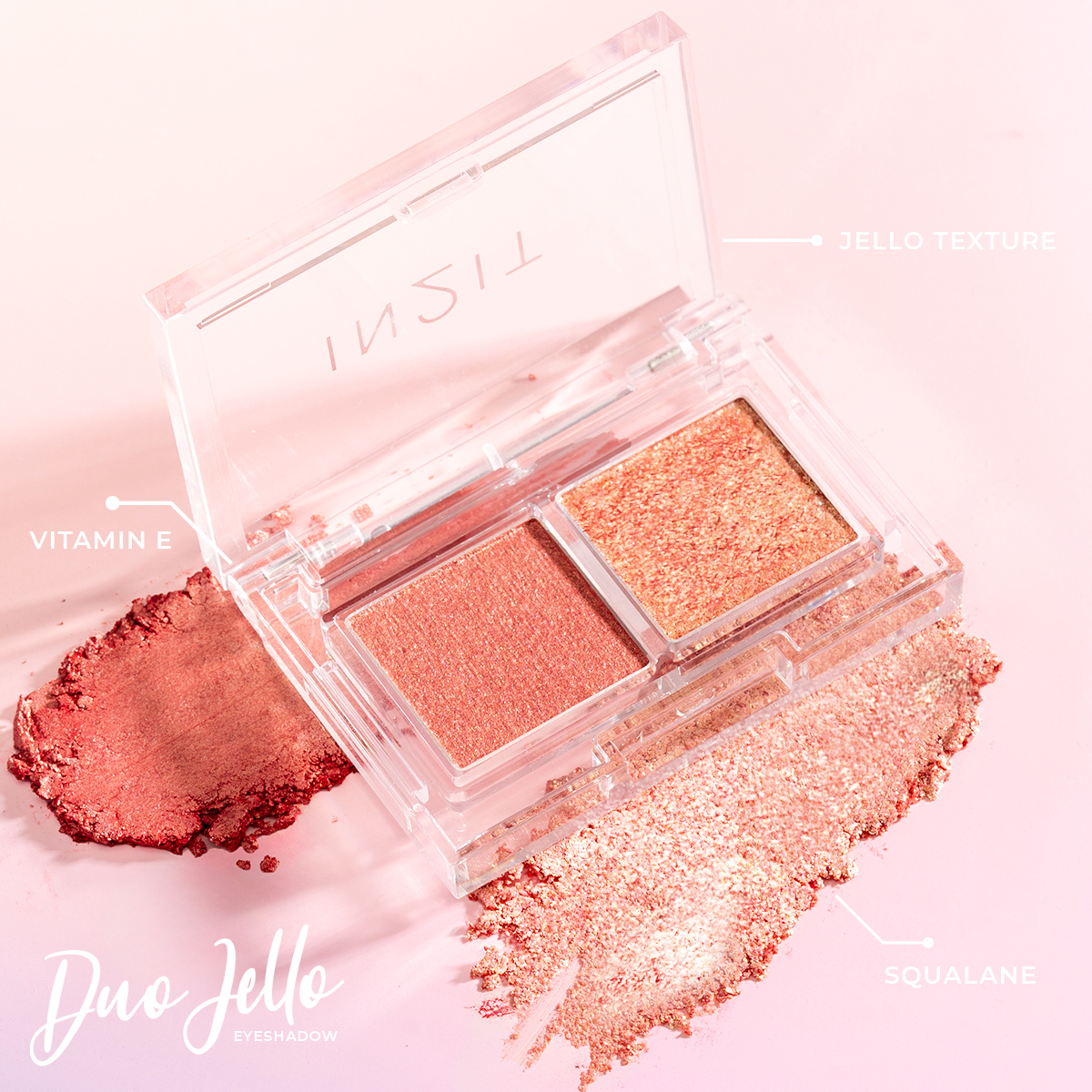 IN2IT Duo Jello Eye Shadow - เจลโล่อายแชโดว์ [DES] | Shopee Thailand