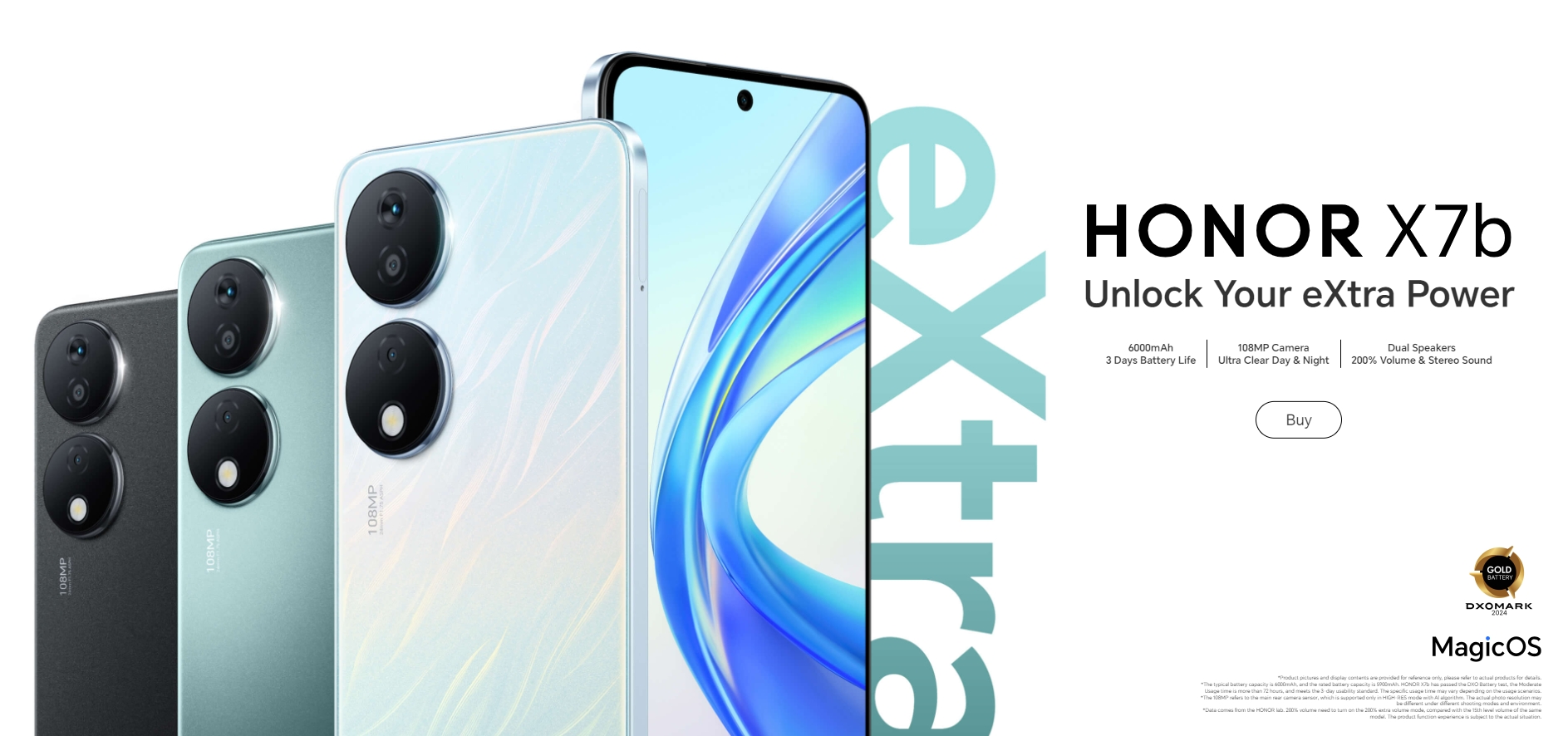 Honor X7b 8/256GB รับประกันศูนย์1ปี แถมฟรีประกันจอแตกและHonor BACKPACK ...