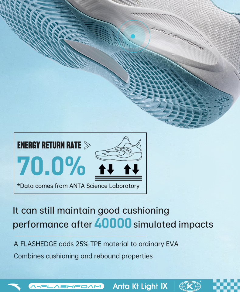 ANTA KT Light Cavalry 9 Men Basketball Shoes A-Flashedge รองเท้า ...
