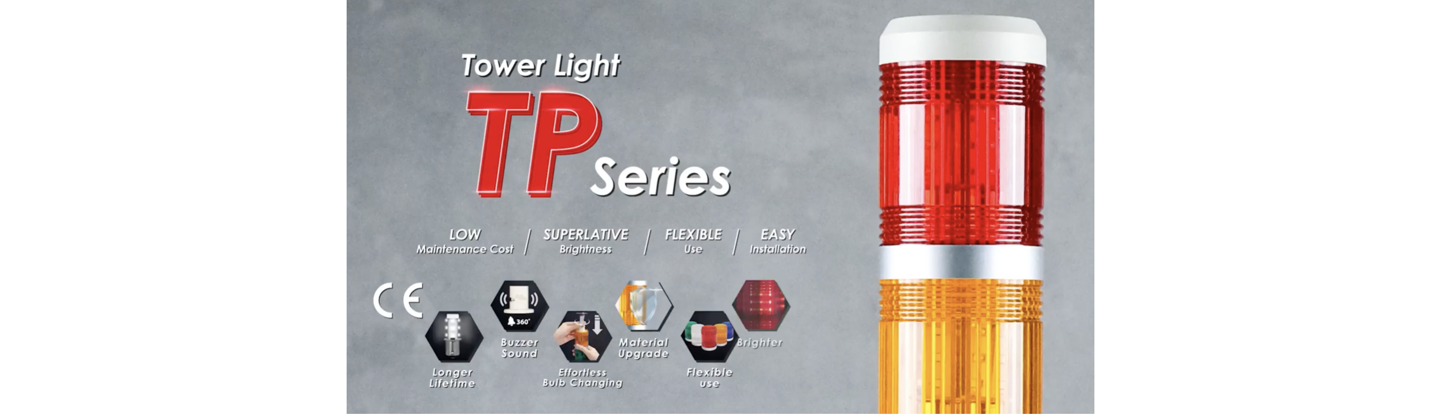 Tend TPTL4 40mm หลอดธรรมดา, (12V-220V), 1-5 Section, Pole Mount ...
