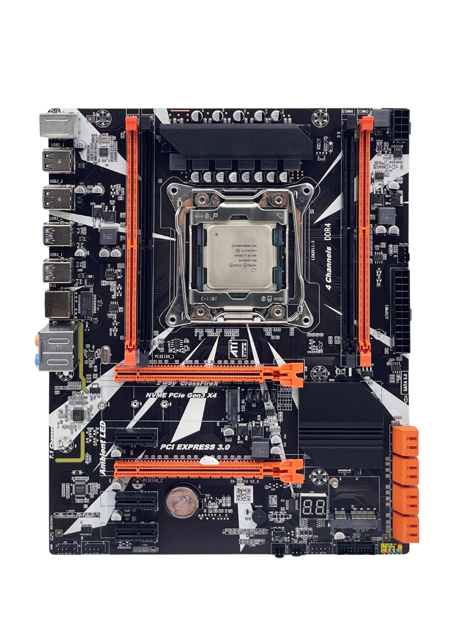 Xeon Set E5 2696V4 22 Core 44 Threads MB ZX-99EV3 DDR4 ชุดทำงาน เล่นเกม ...